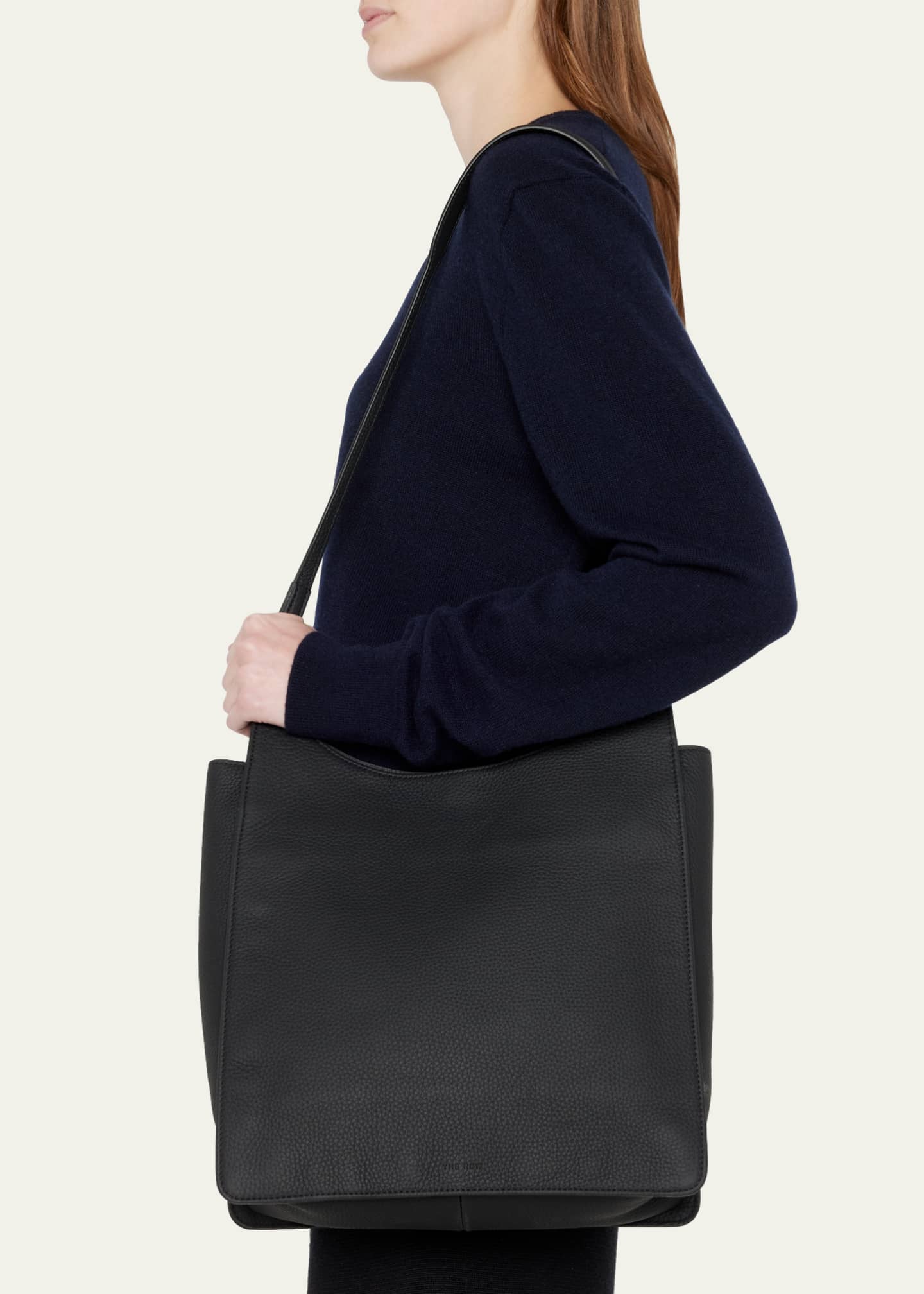 THE ROW Jules Shoulder Bag in Leather - Bergdorf Goodman