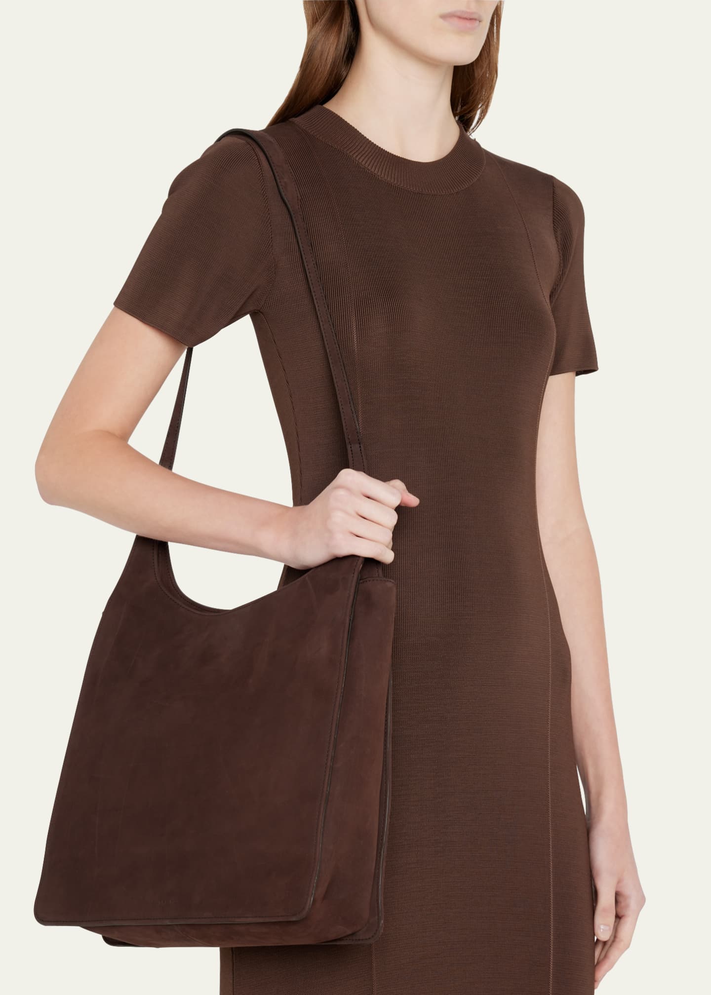 THE ROW Jules Shoulder Bag in Leather - Bergdorf Goodman