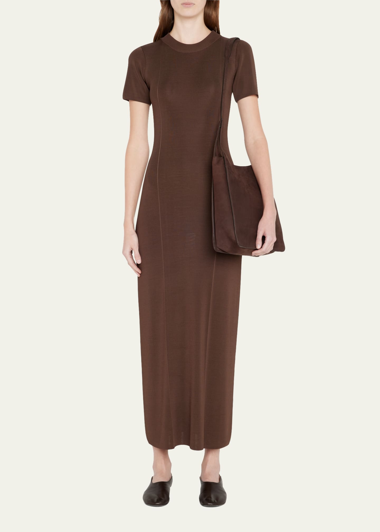 THE ROW Jules Shoulder Bag in Leather - Bergdorf Goodman