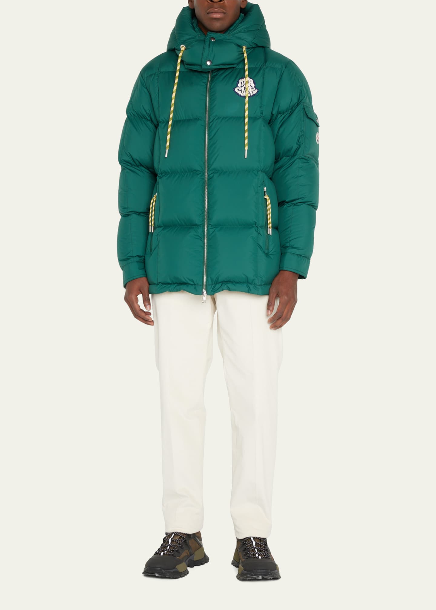Moncler Men's Mariveles Short Puffer Parka - Bergdorf Goodman