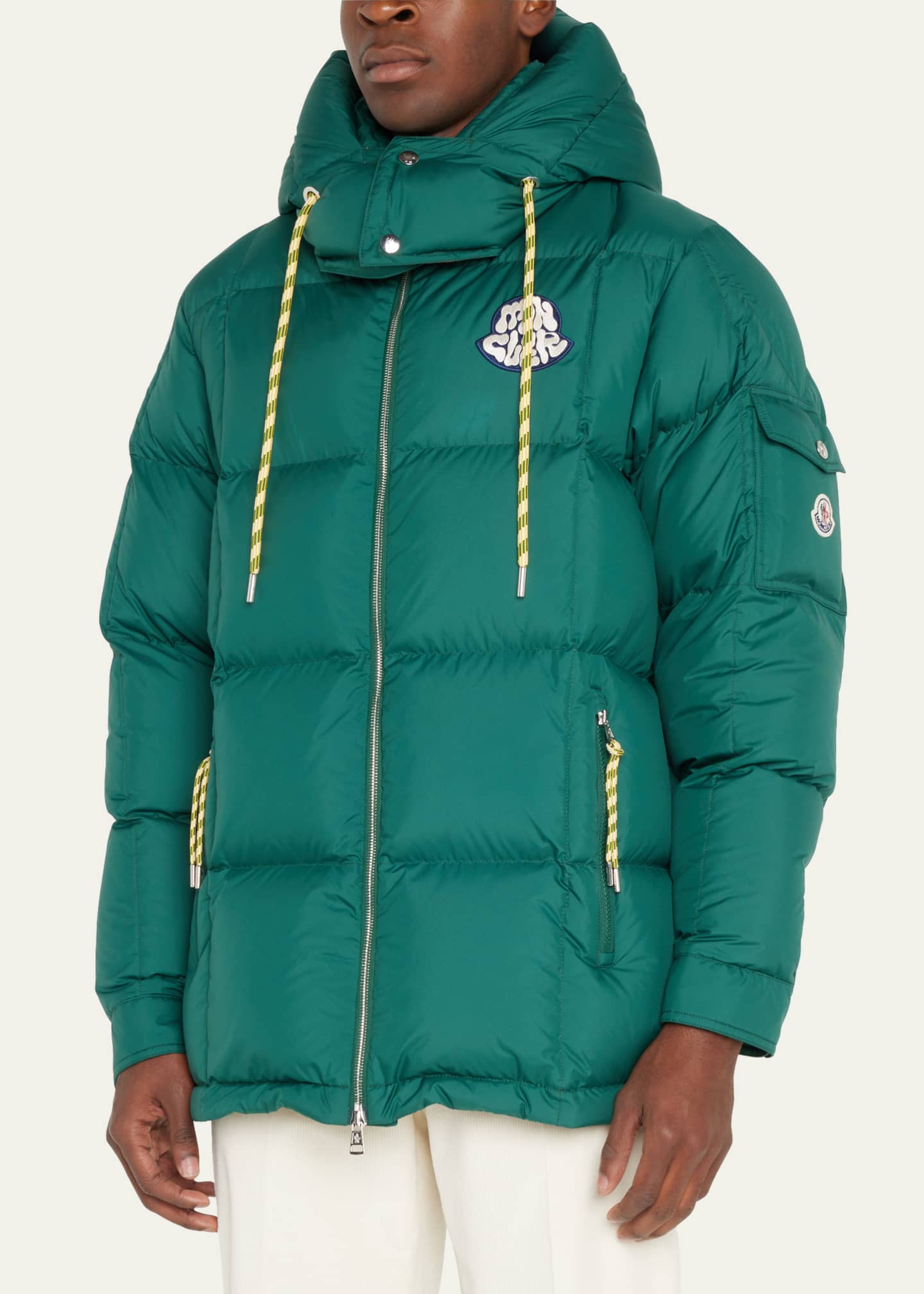 Moncler Men's Mariveles Short Puffer Parka - Bergdorf Goodman