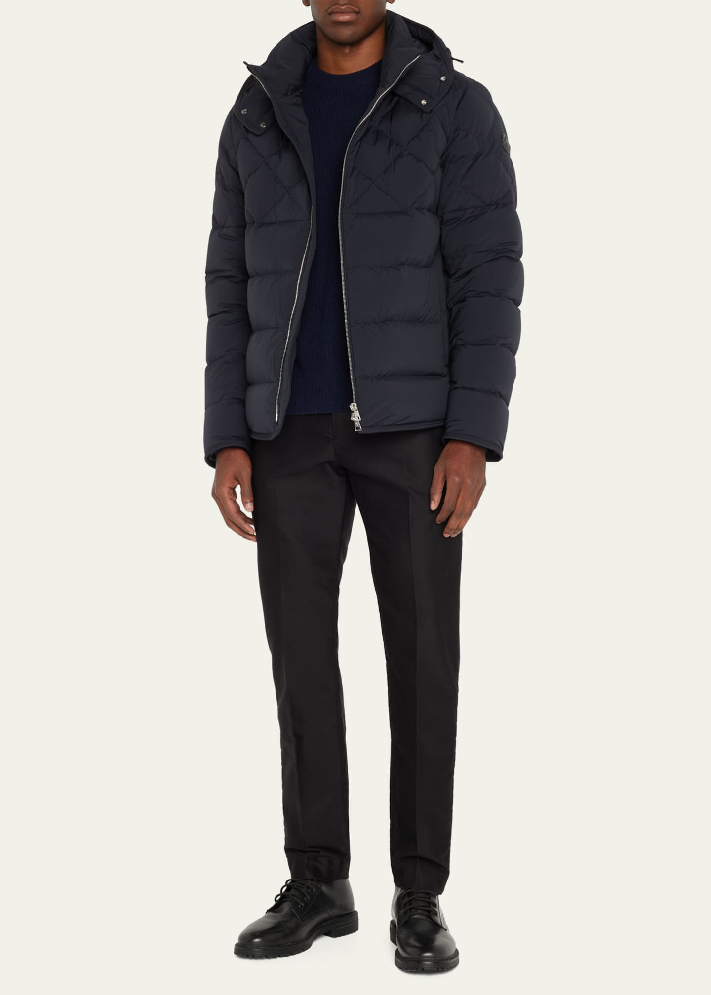 Moncler Men's Cecaud Quilted Down Jacket - Bergdorf Goodman