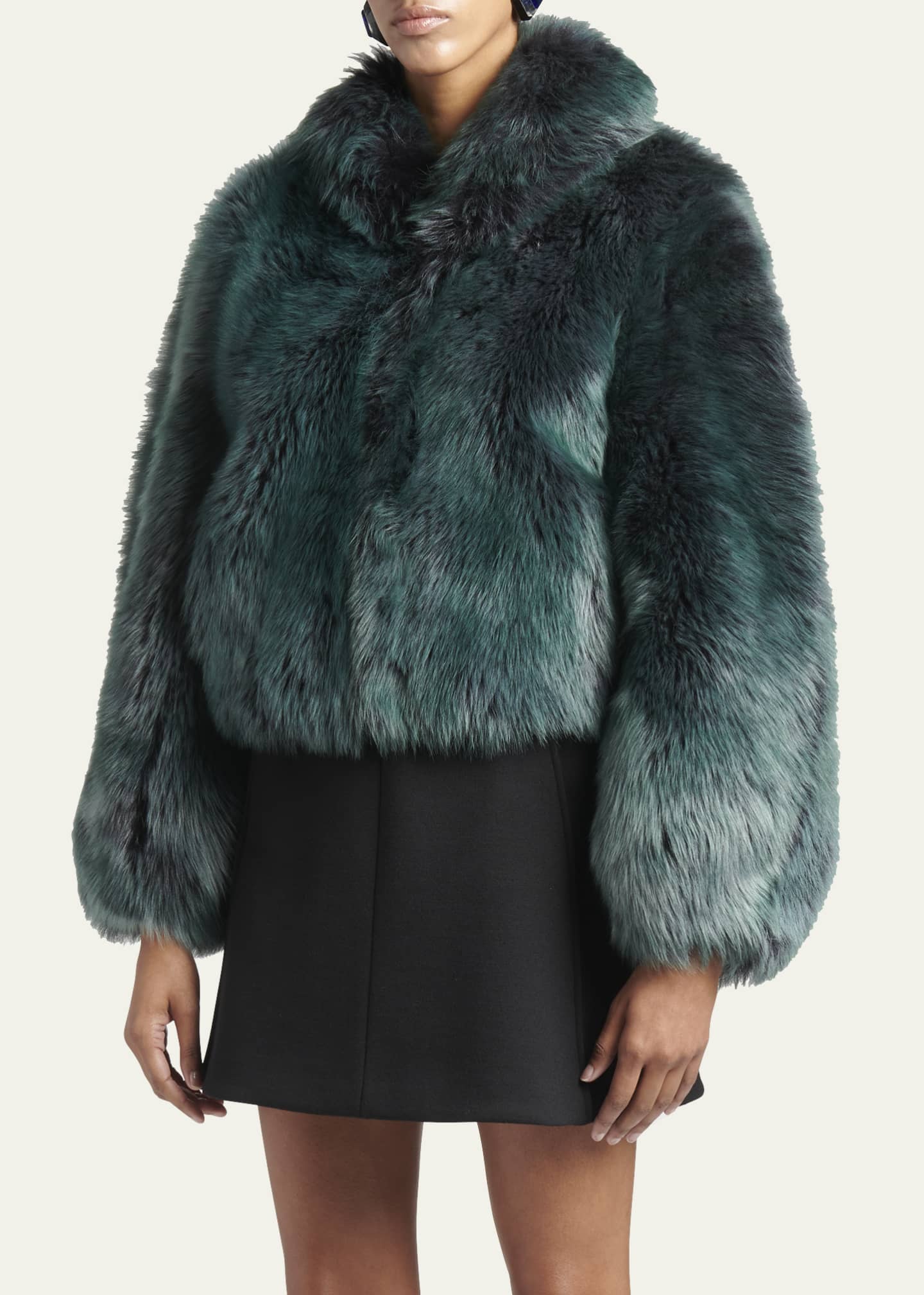 Giorgio Armani Lamb Shearling Coat - Bergdorf Goodman