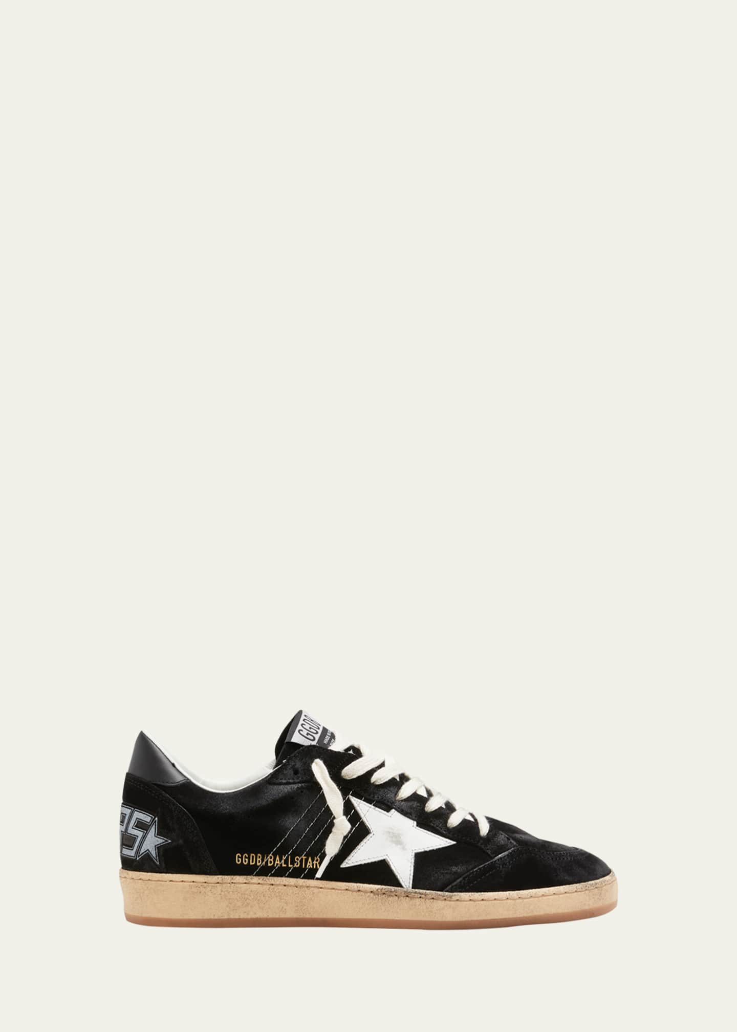 Golden Goose Men's Ballstar Suede Low-Top Sneakers - Bergdorf Goodman