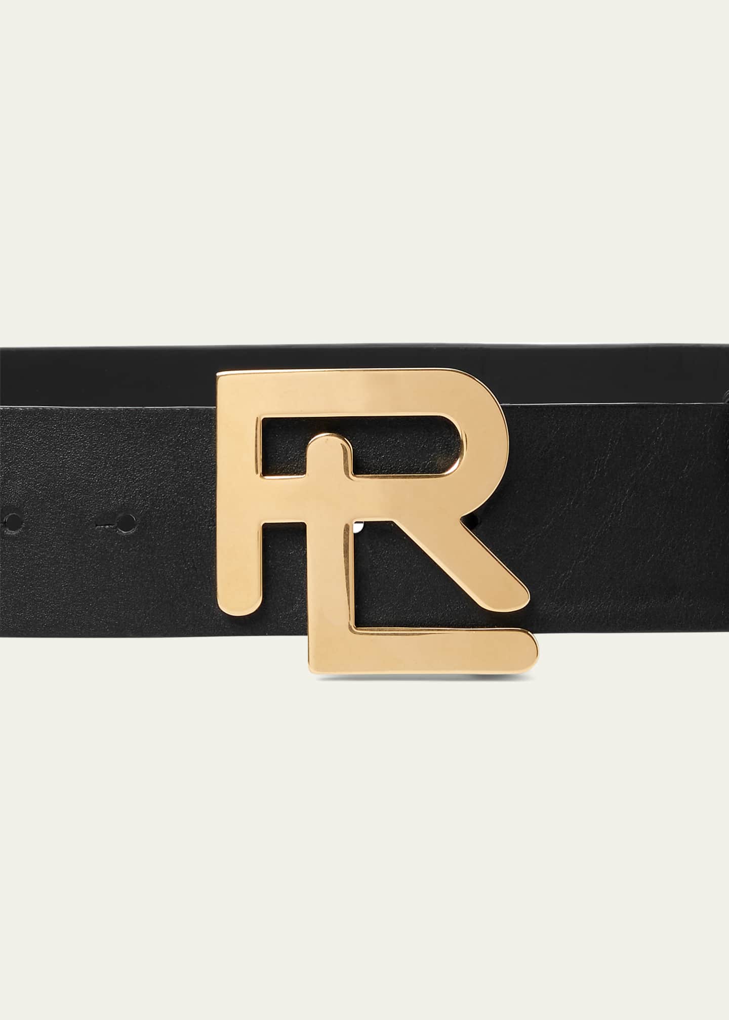 Ralph Lauren Collection Stacked RL Logo Belt - Bergdorf Goodman