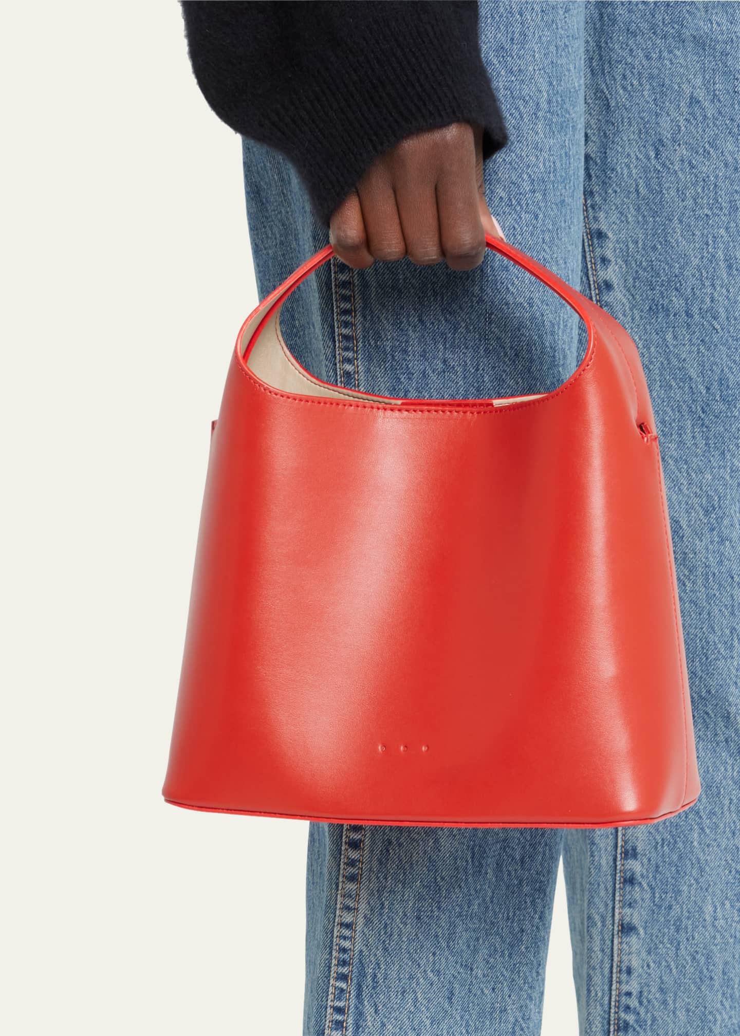 Aesther Ekme Mini Sac Leather Shoulder Bag - Bergdorf Goodman