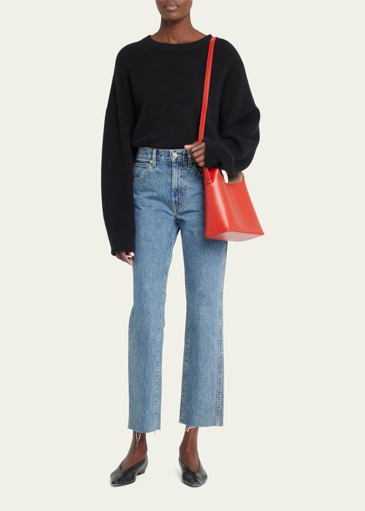 Aesther Ekme Mini Sac Leather Shoulder Bag - Bergdorf Goodman