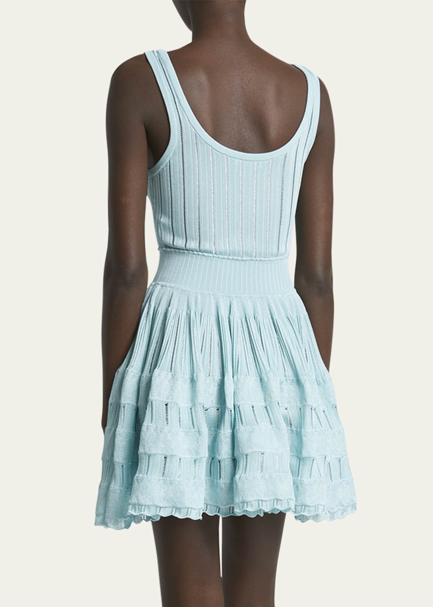 ALAIA Crinoline Mini Dress - Bergdorf Goodman