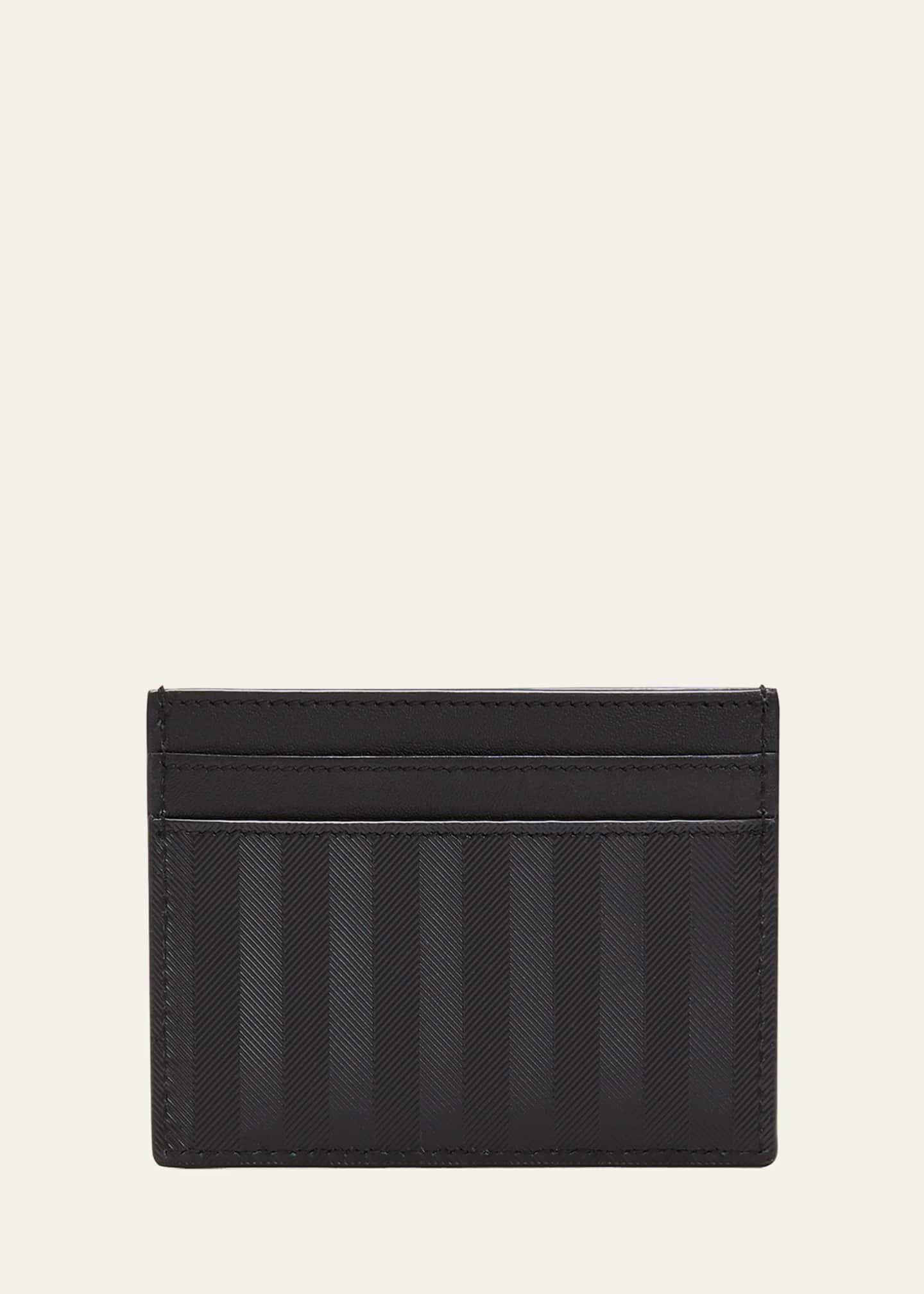 Saint Laurent Men's Tonal Embossed Leather Card Case - Bergdorf Goodman