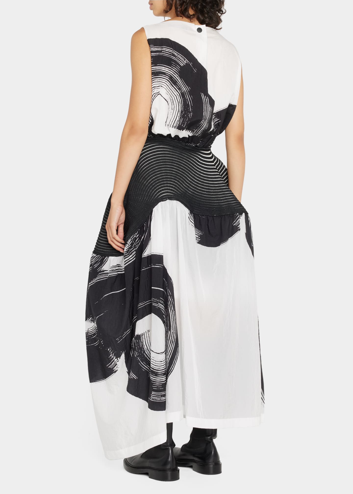 Issey Miyake Winding Solid Maxi Dress - Bergdorf Goodman