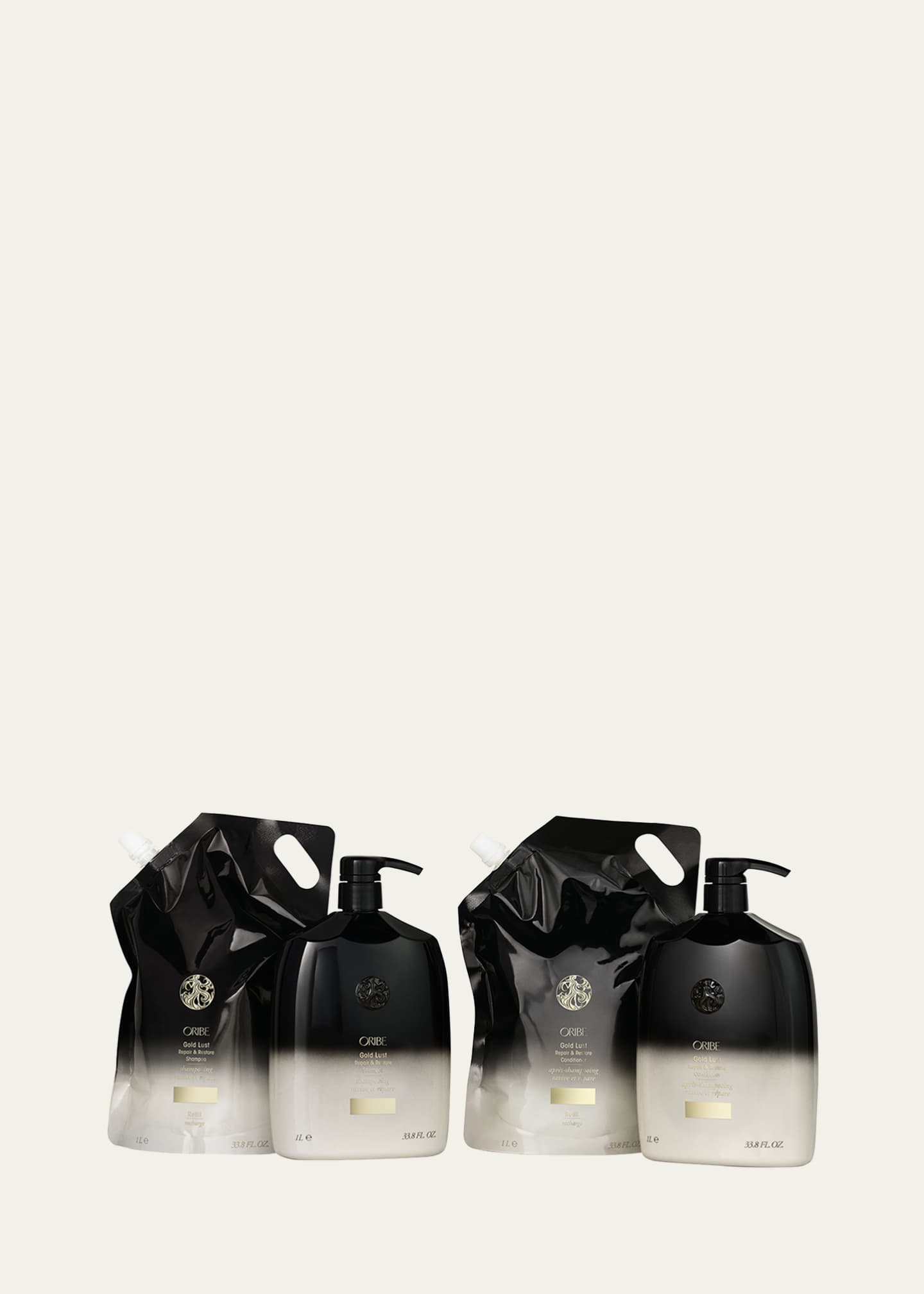 Oribe 33.8 oz. Gold Lust Shampoo Refill Pouch - Bergdorf Goodman