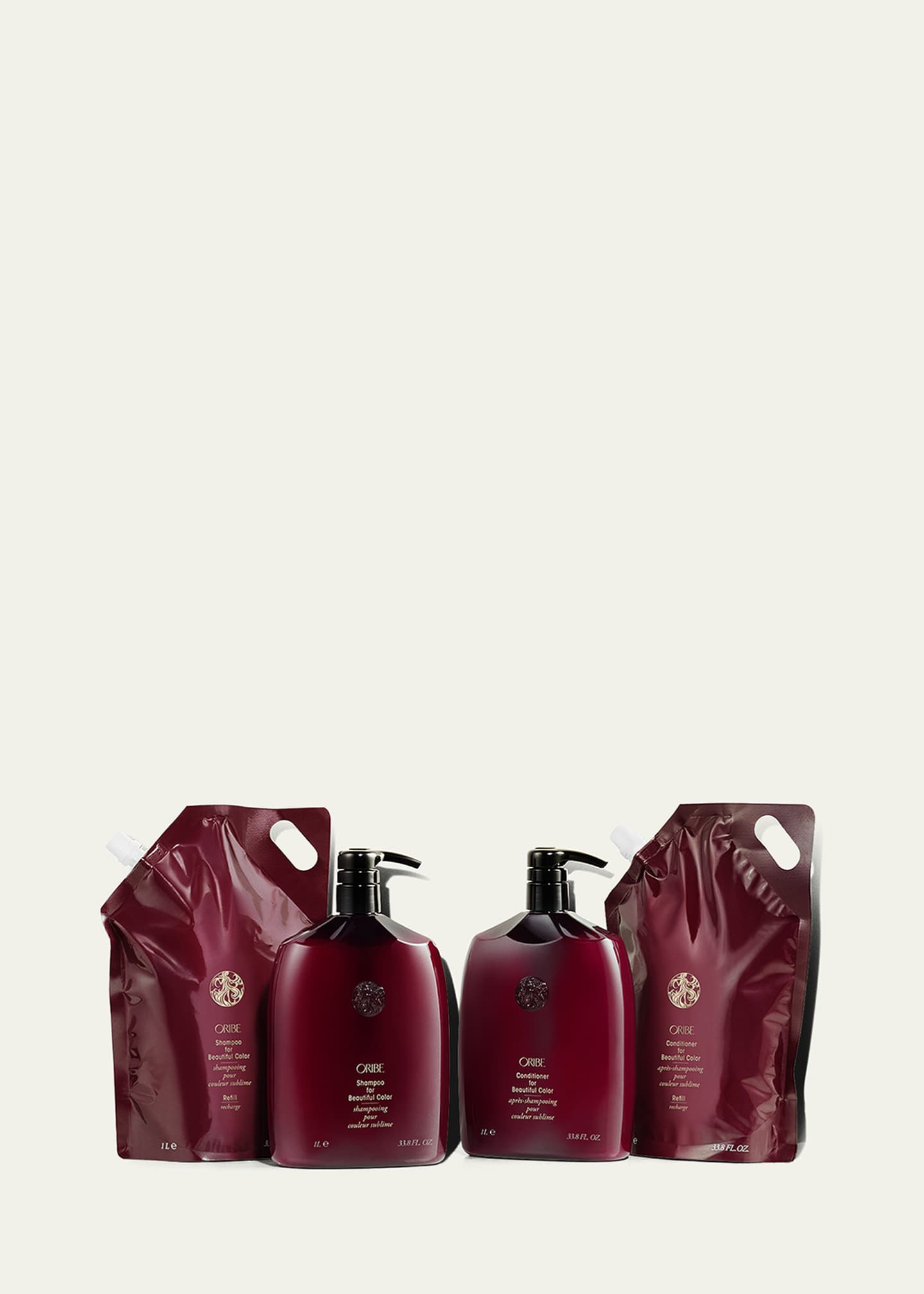 Oribe 33.8 oz. Shampoo For Beautiful Color Refill Pouch - Bergdorf Goodman