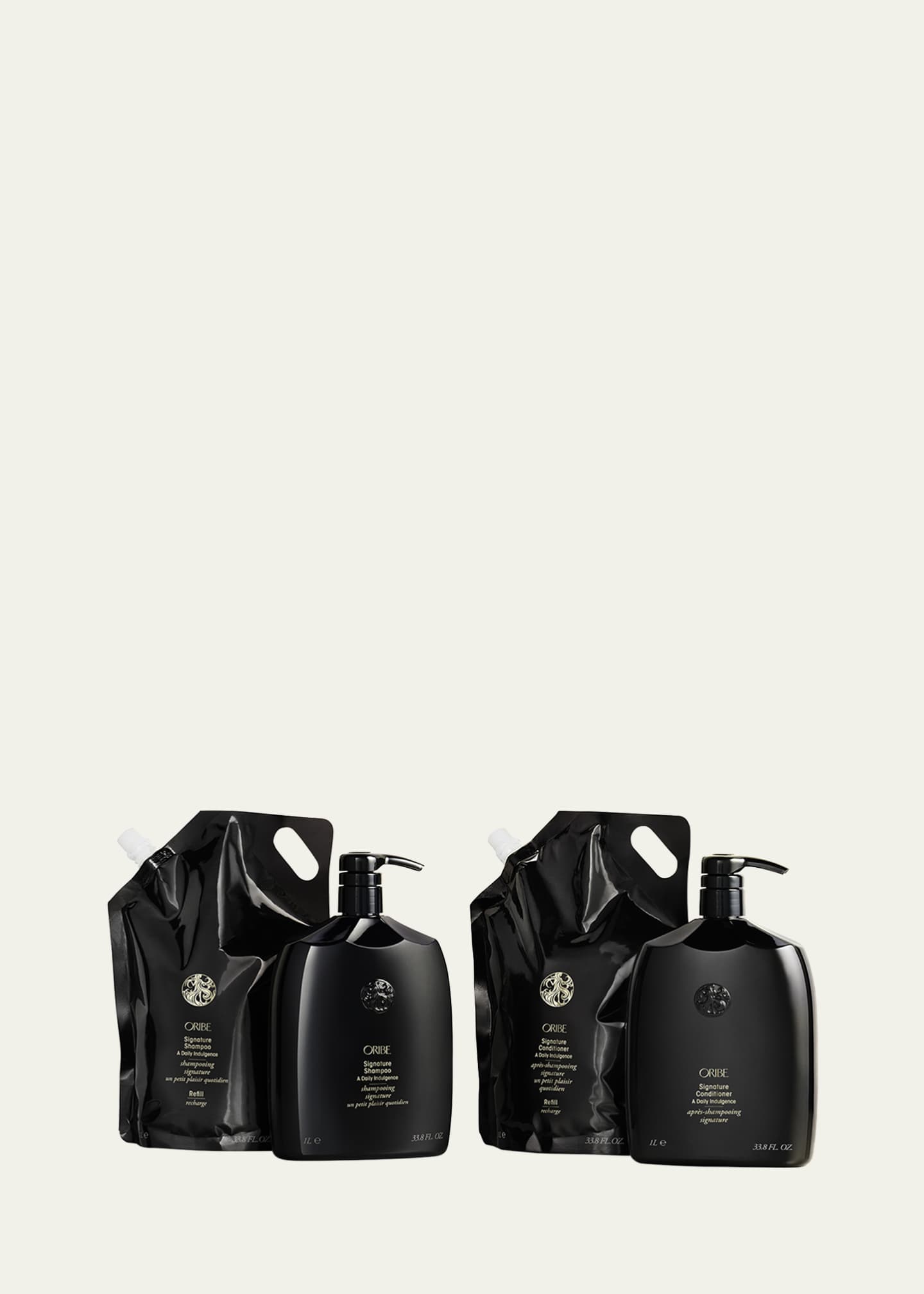 Oribe 33.8 oz. Signature Shampoo Refill Pouch - Bergdorf Goodman
