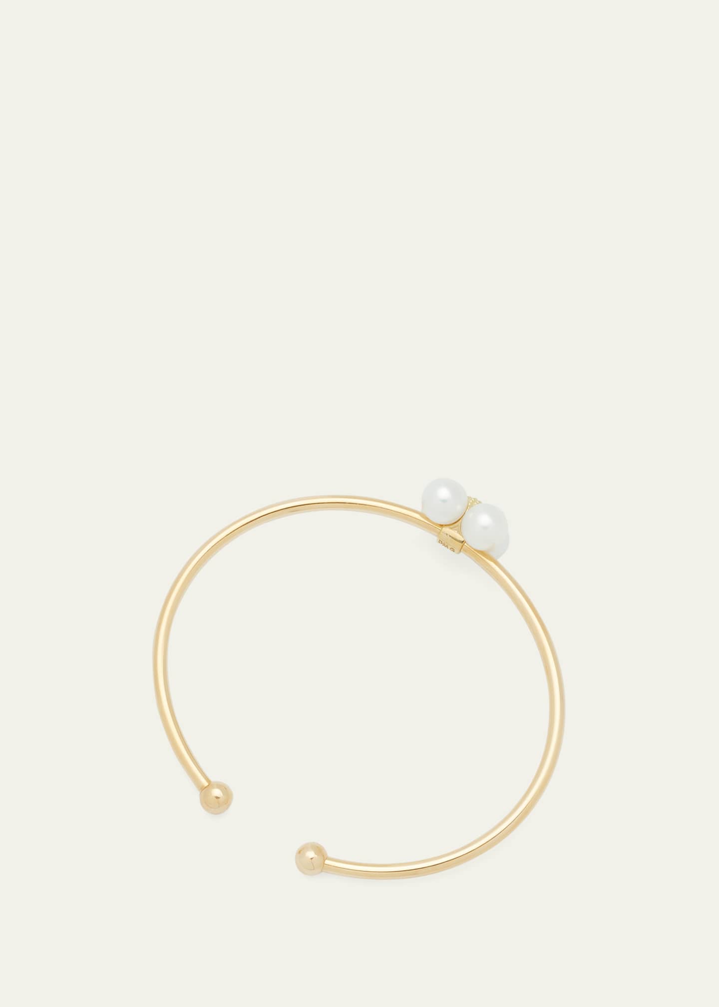 Paul Morelli Yellow Gold Tube Sequence Bracelet with Pearls - Bergdorf ...