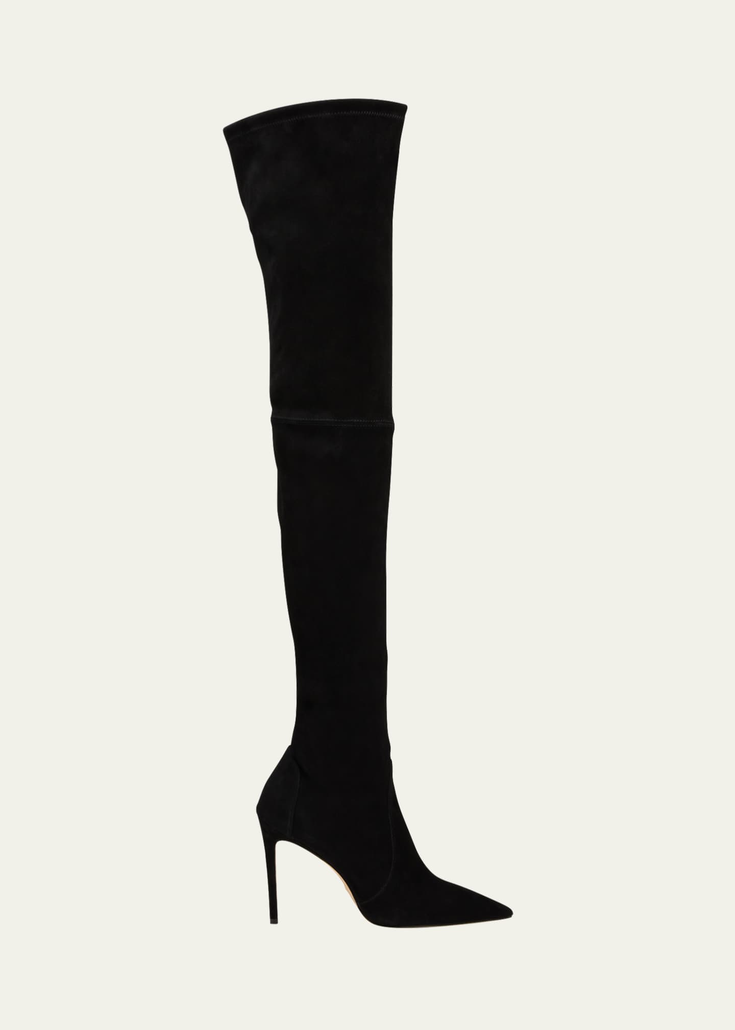 Stuart Weitzman Ultrastuart Over-The-Knee Suede Boots - Bergdorf Goodman