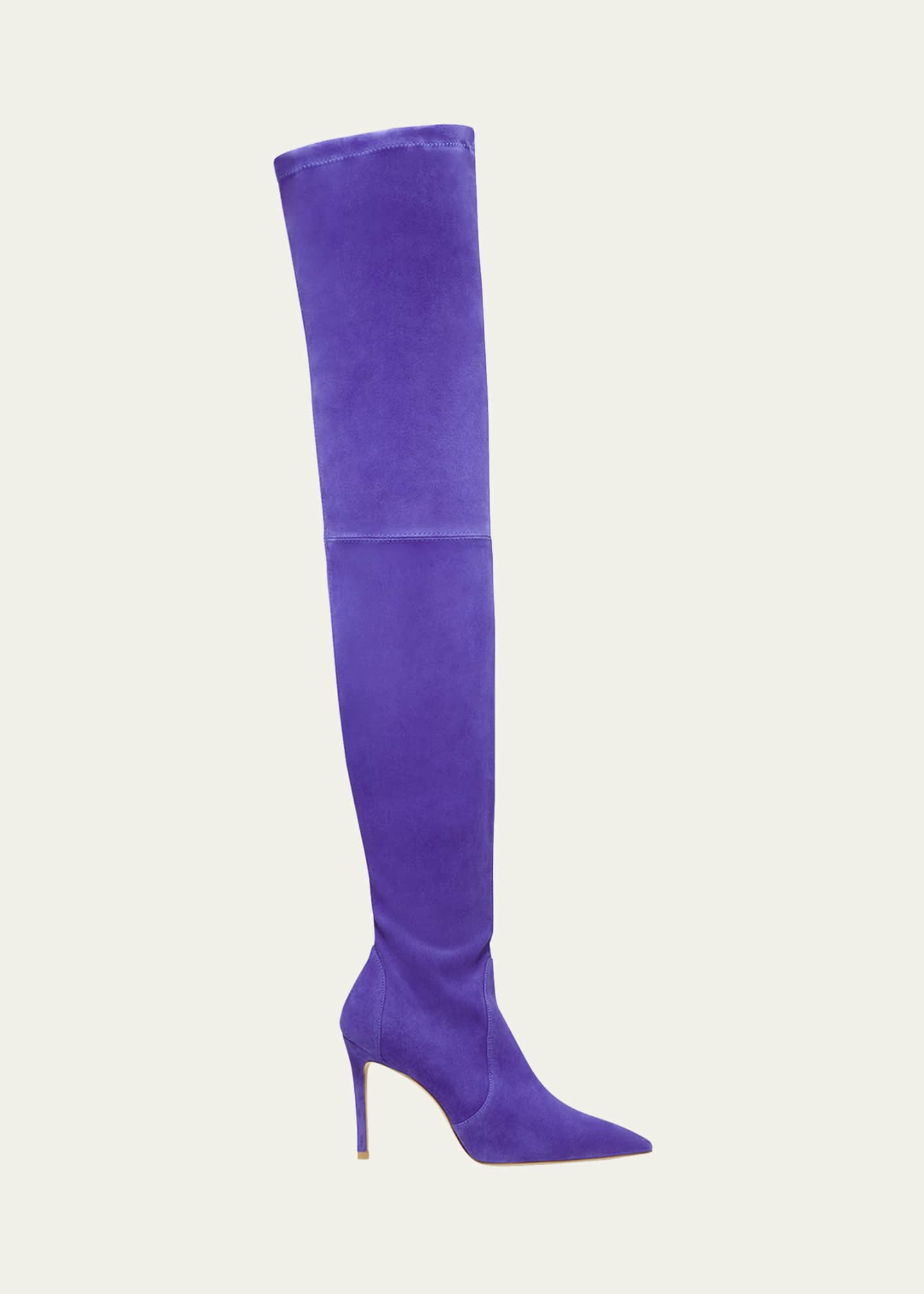 Stuart Weitzman Ultrastuart Over-The-Knee Suede Boots - Bergdorf Goodman