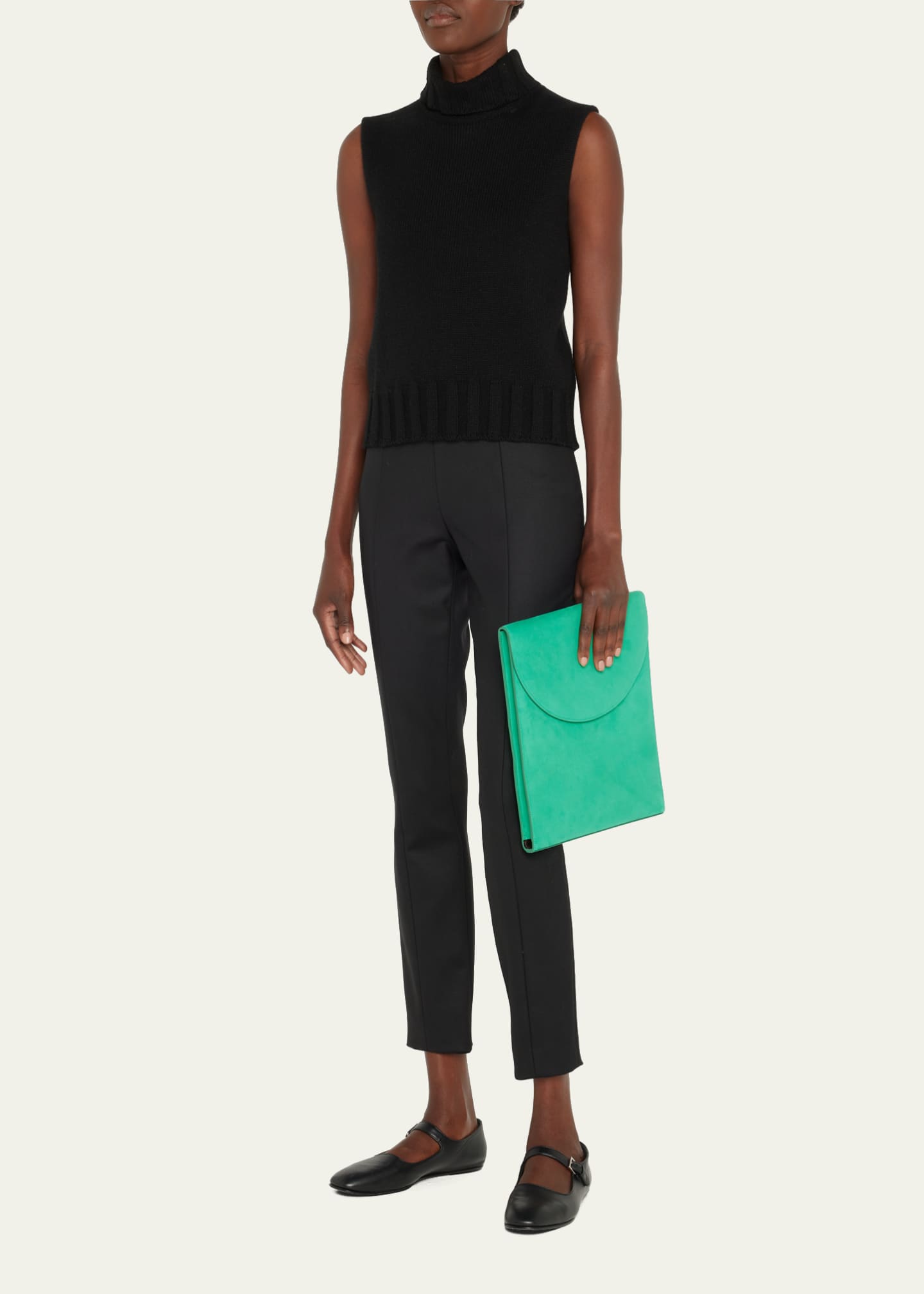 THE ROW Tablet Case in Nubuck Leather - Bergdorf Goodman