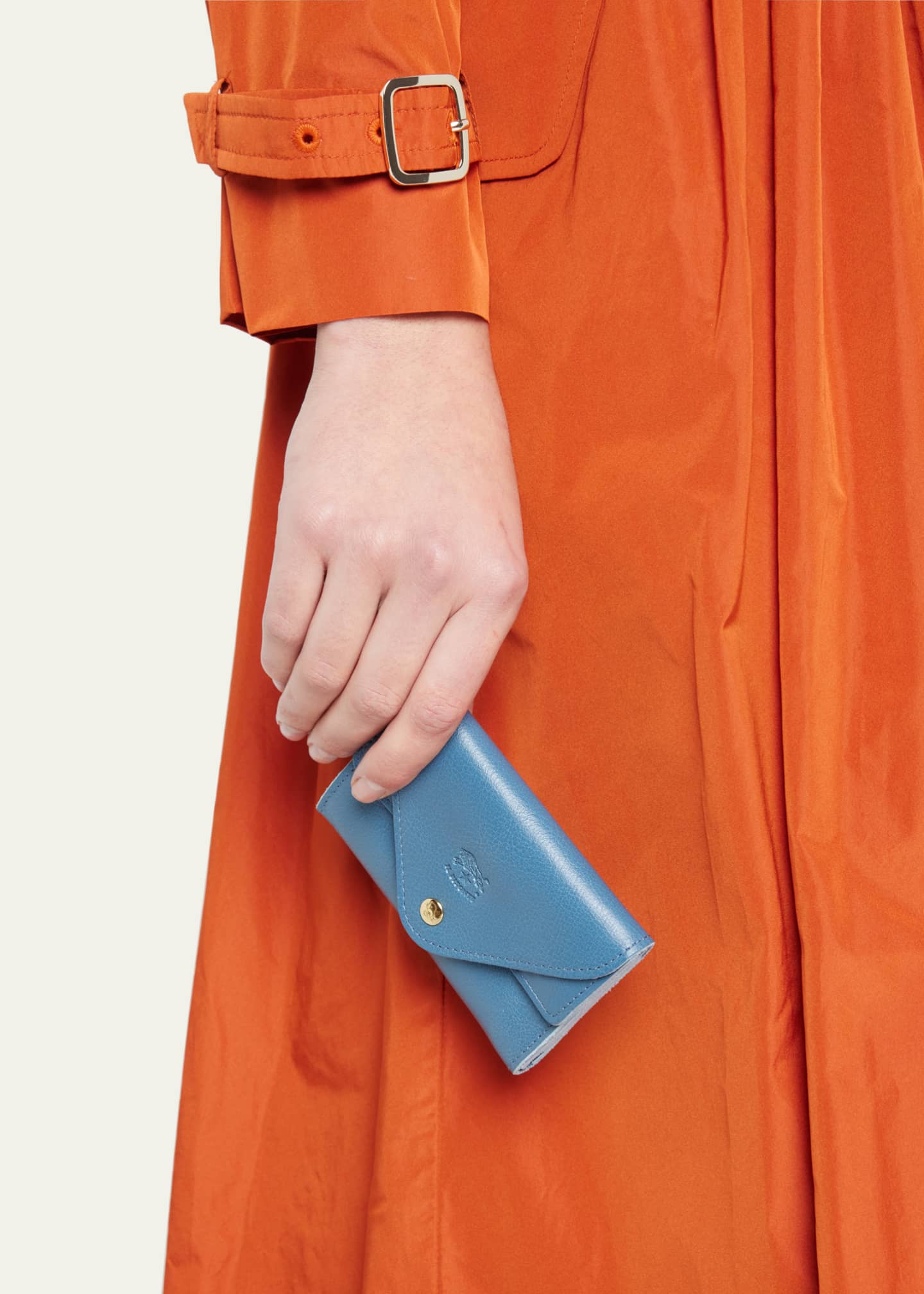 Il Bisonte Uffizi Leather Card Case - Bergdorf Goodman