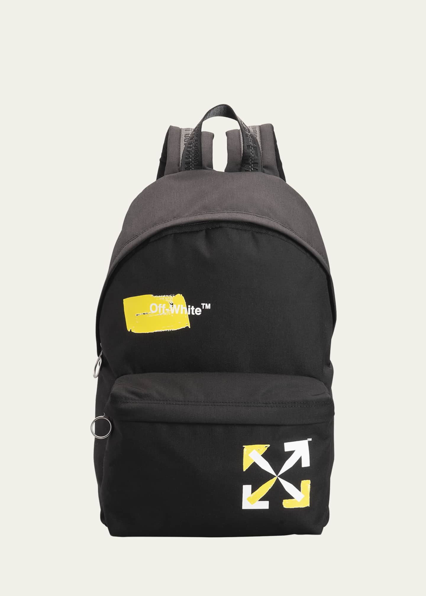 Off-White Kid's Arrow Logo Shape Backpack - Bergdorf Goodman