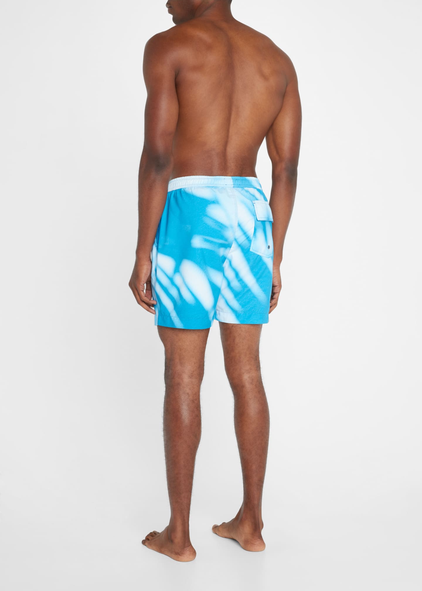 Blue Sky Inn Men's Shadow-Print Swim Shorts - Bergdorf Goodman