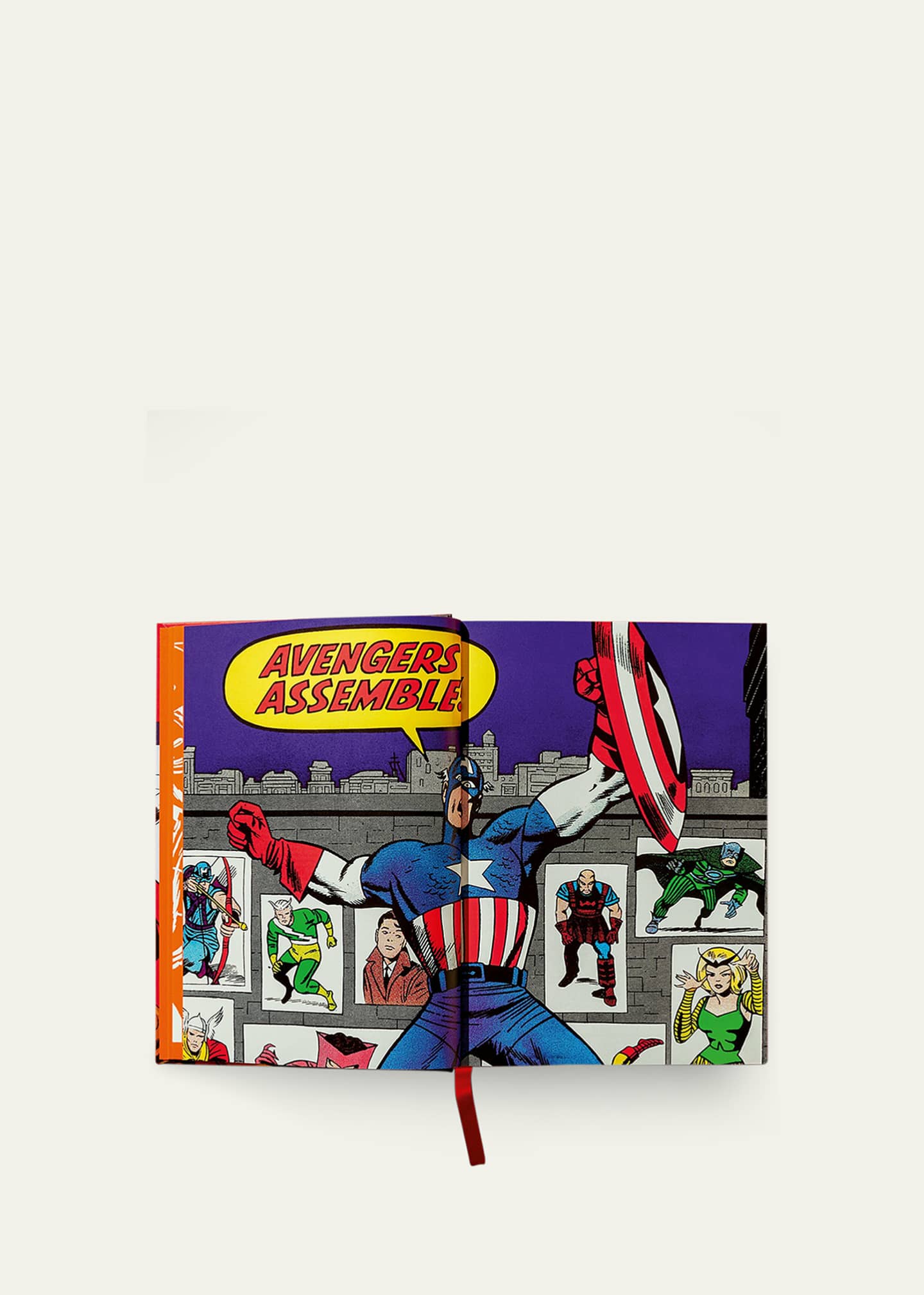 TASCHEN "Marvel Comics Library. Avengers. Vol. 1. 1963–1965" Book ...