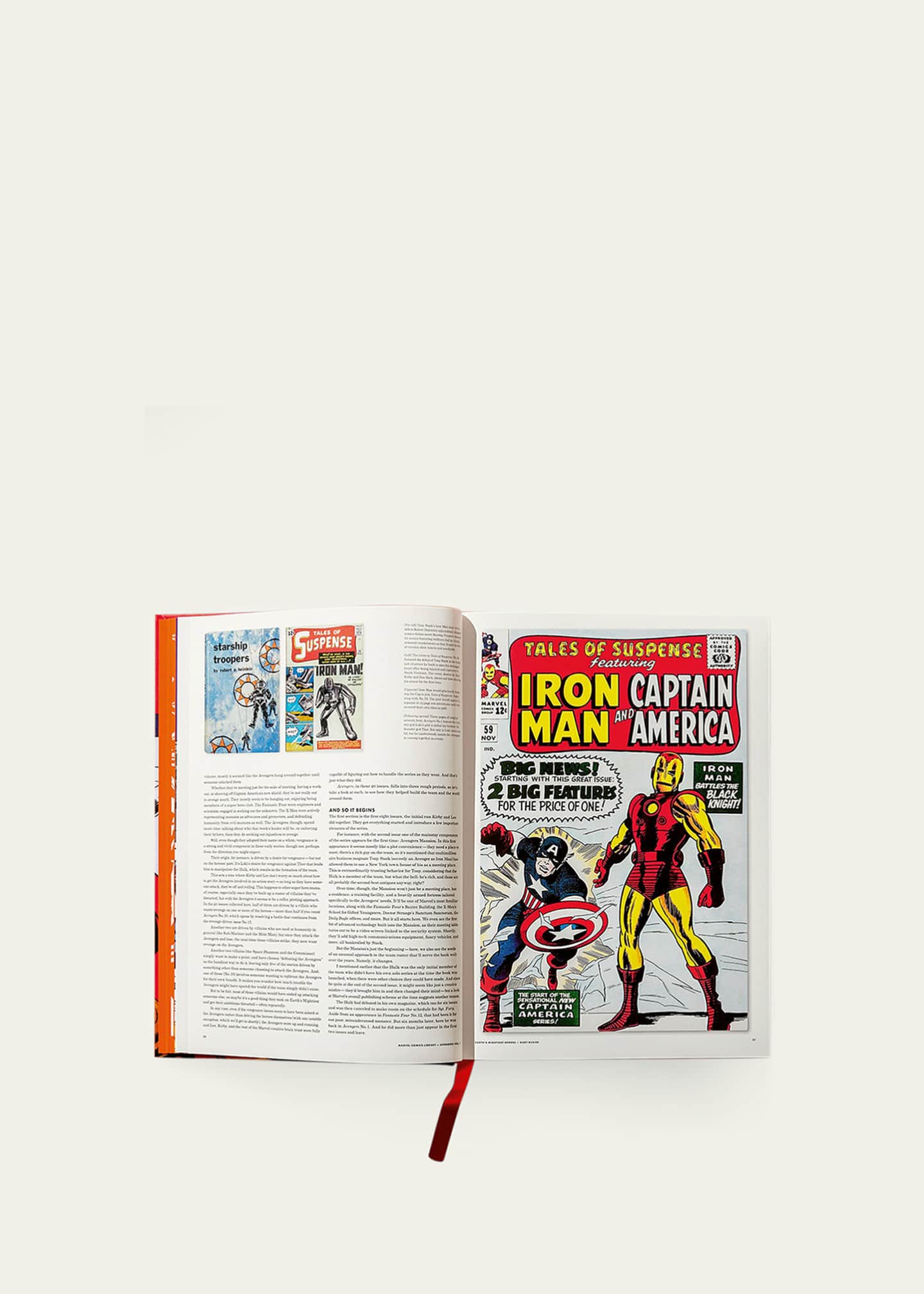 TASCHEN "Marvel Comics Library. Avengers. Vol. 1. 1963–1965" Book ...