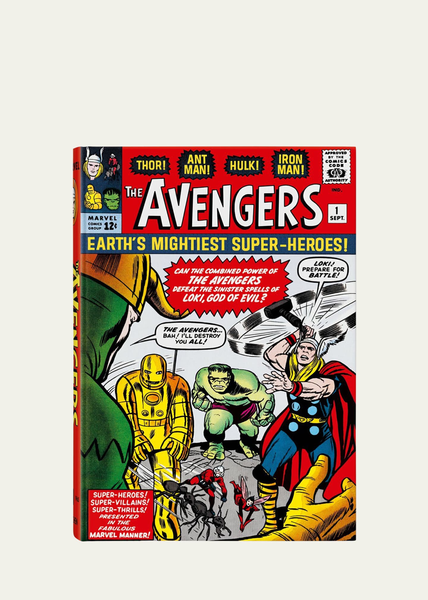 TASCHEN "Marvel Comics Library. Avengers. Vol. 1. 1963–1965" Book ...