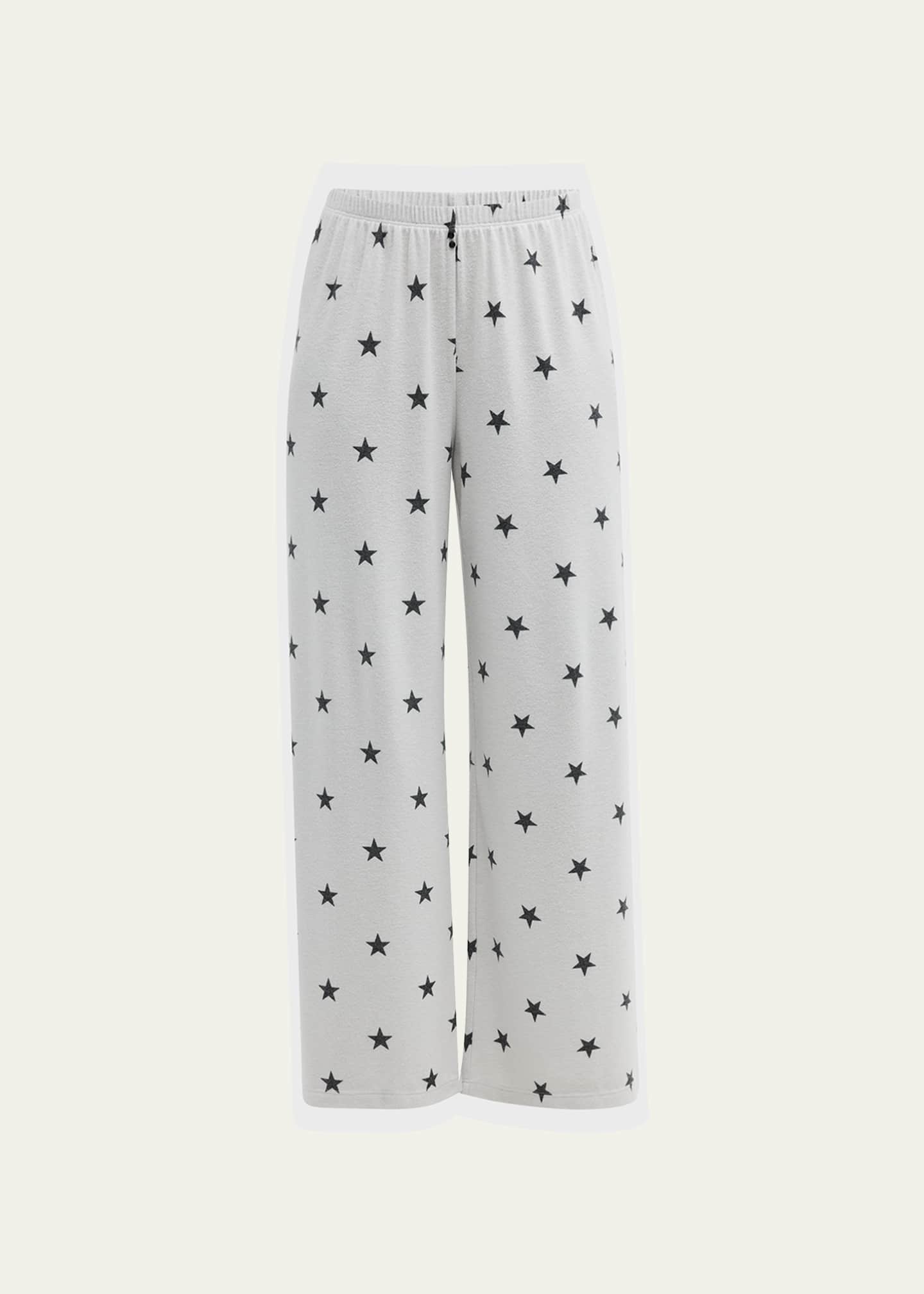 Andine Soleil Cropped Star-Print Pants - Bergdorf Goodman