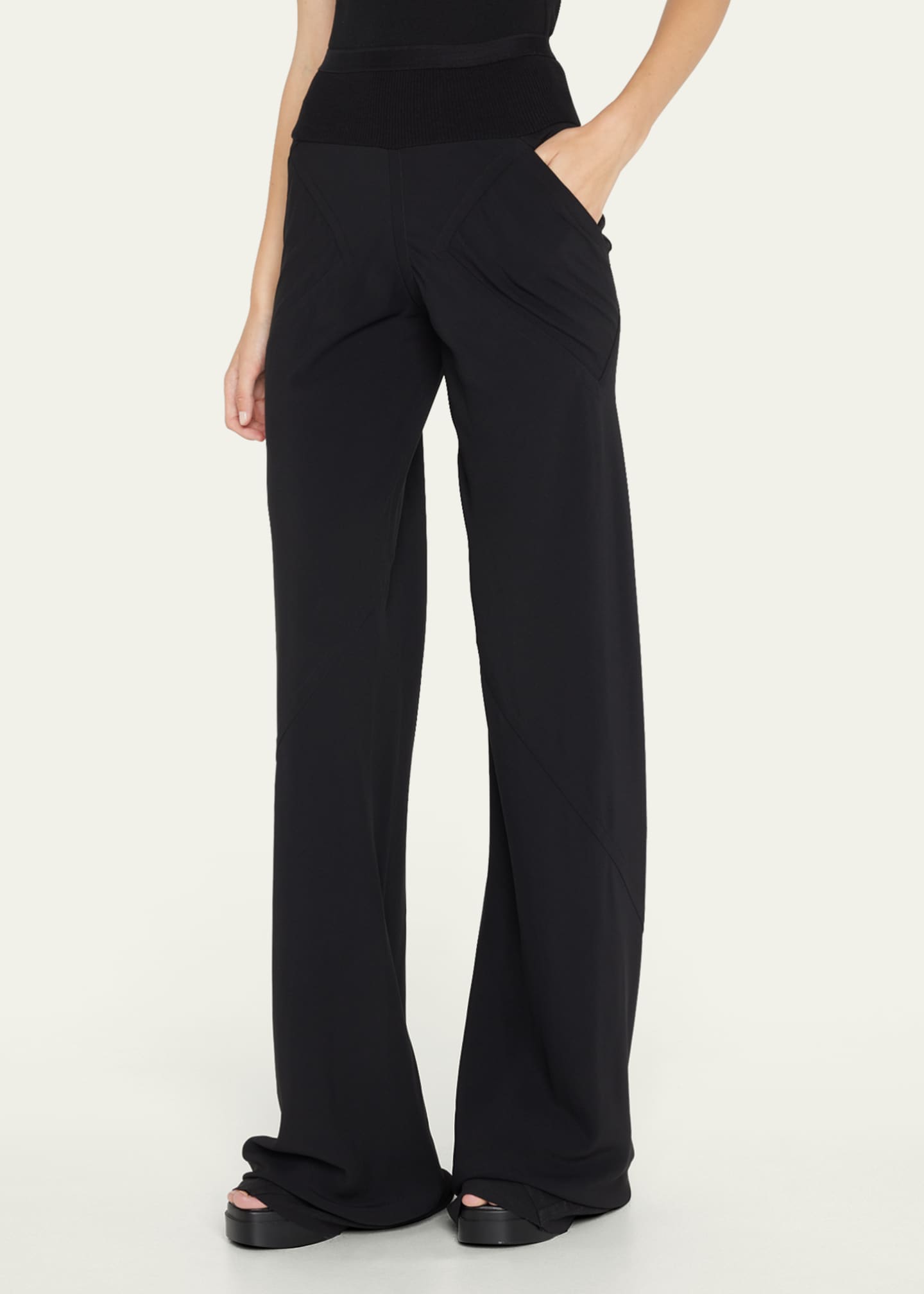 Rick Owens Cady Straight-Leg Pants - Bergdorf Goodman