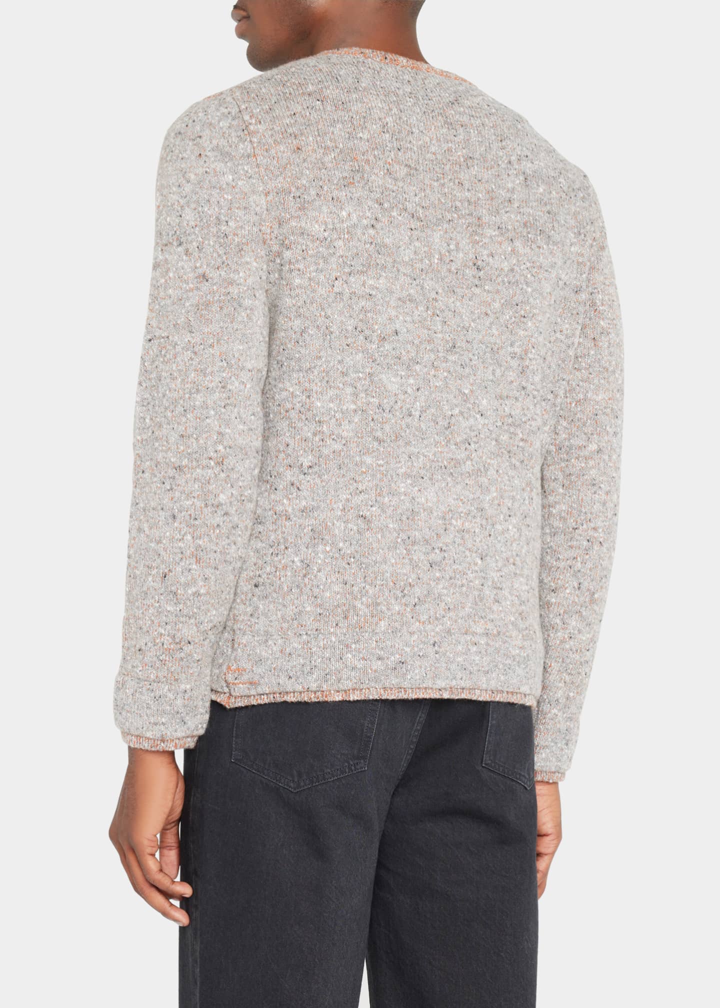 Inis Meain Men's Wool Crewneck Sweater - Bergdorf Goodman