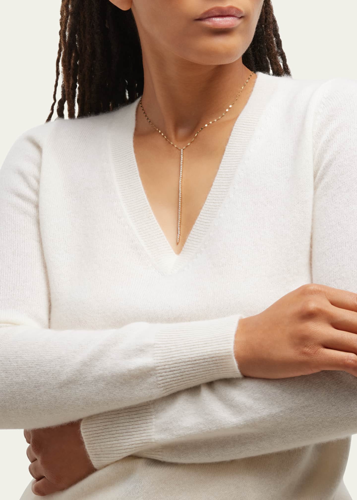 Lana 14K Gold Flawless Tennis Lariat with Diamonds - Bergdorf Goodman