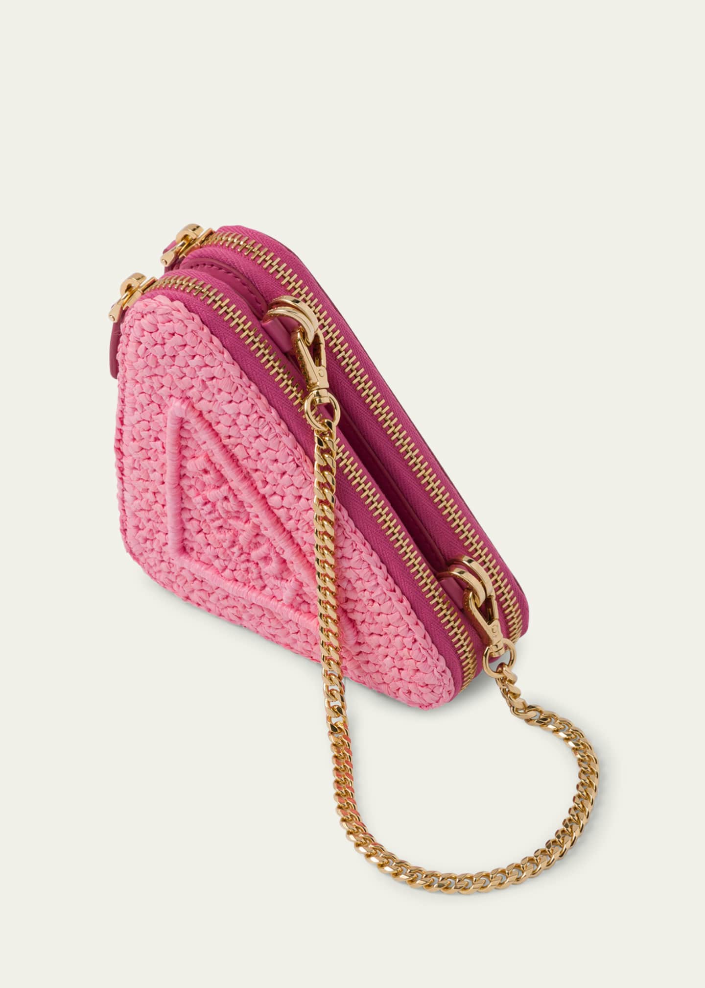 Prada Mini Triangle Pouch Shoulder Bag - Bergdorf Goodman