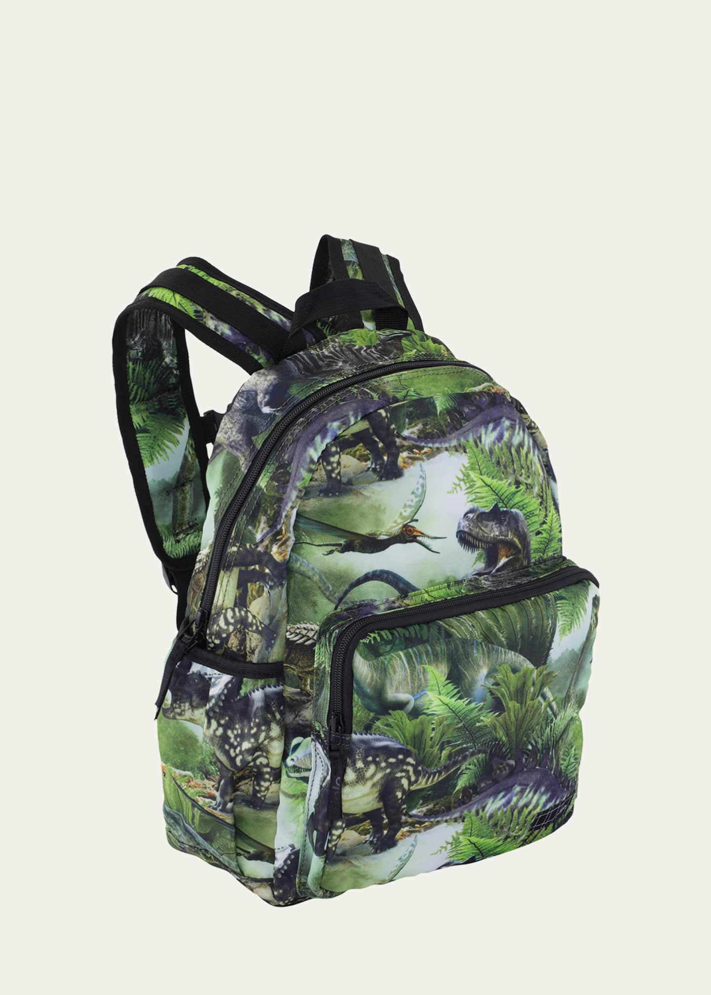 Molo Kid's Multicolor Jaguar-Print Backpack - Bergdorf Goodman