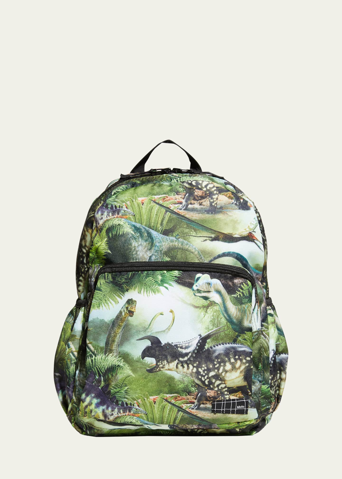 Molo Kid's Multicolor Jaguar-Print Backpack - Bergdorf Goodman