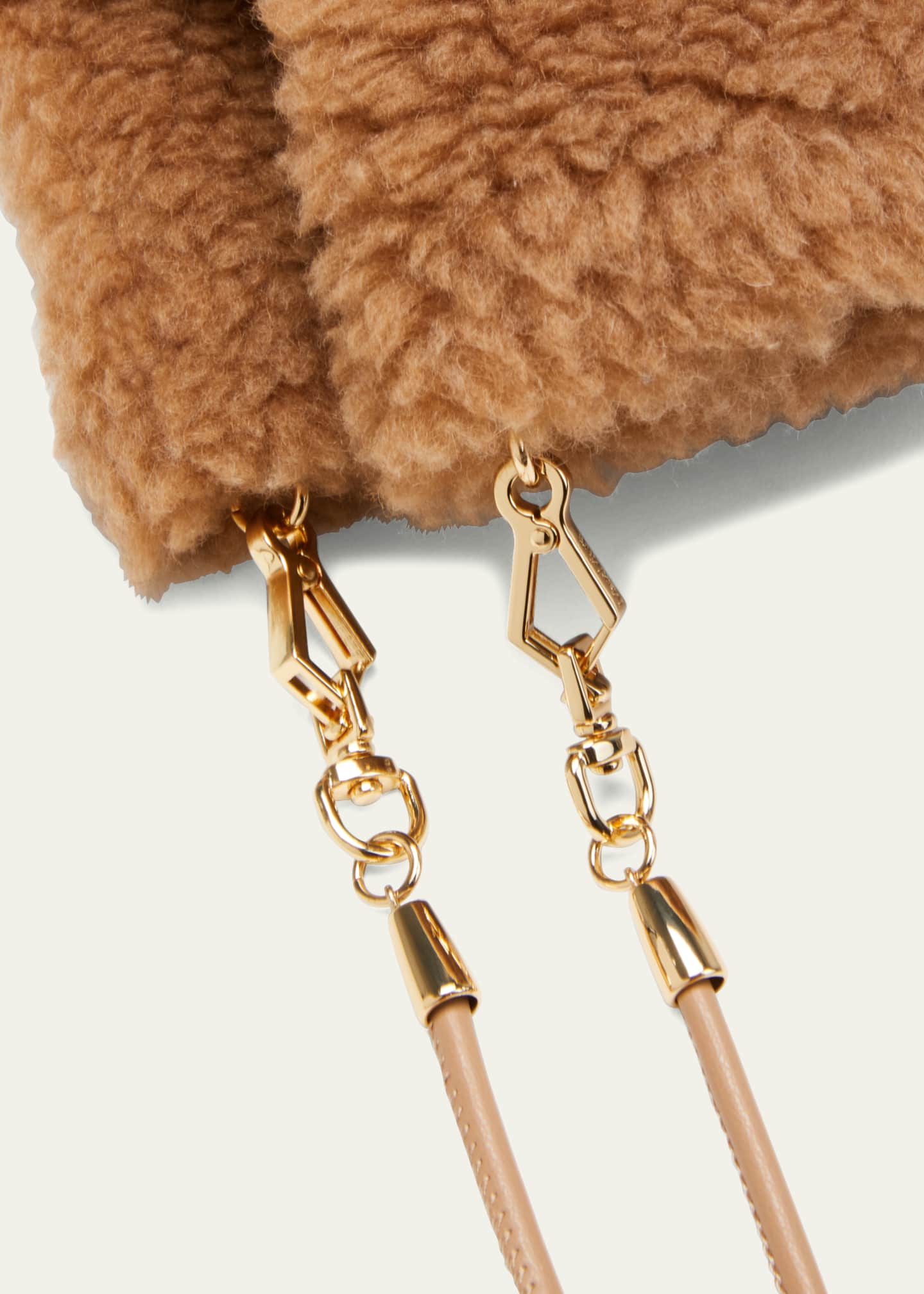 Max Mara Ombrato Teddy Mittens - Bergdorf Goodman