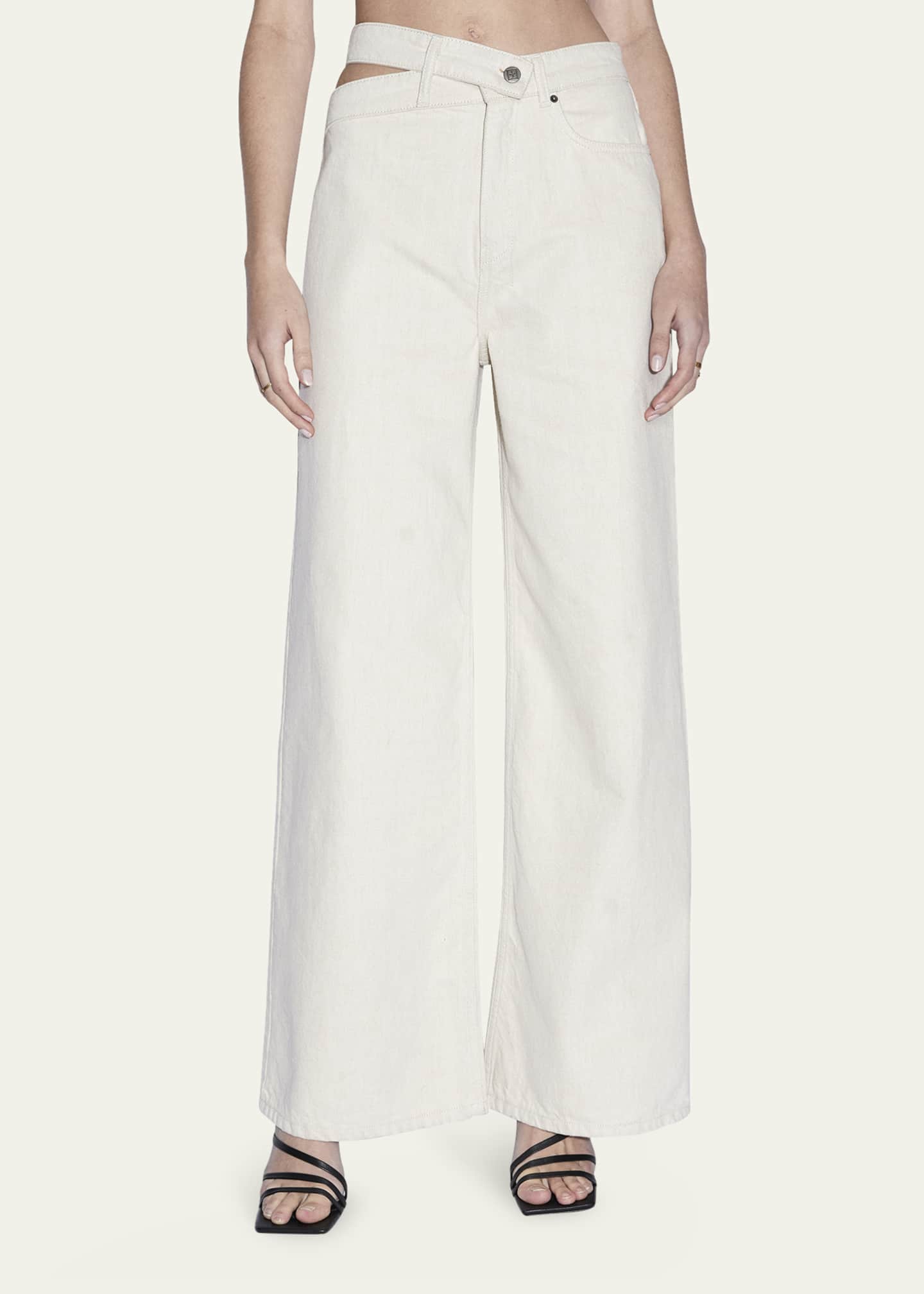 Ksubi Wide-Leg Jeans with Detached Waist - Bergdorf Goodman