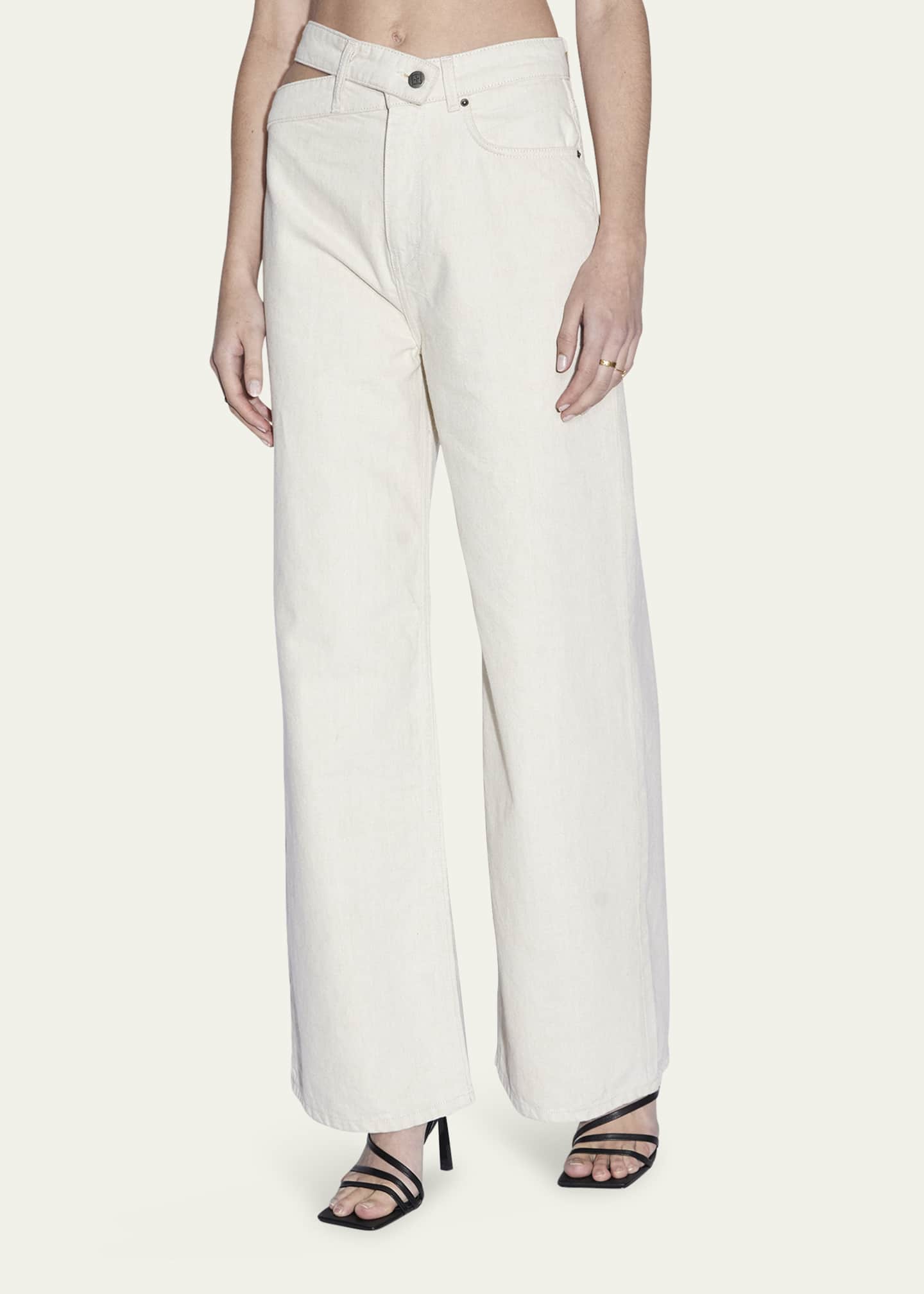Ksubi Wide-Leg Jeans with Detached Waist - Bergdorf Goodman