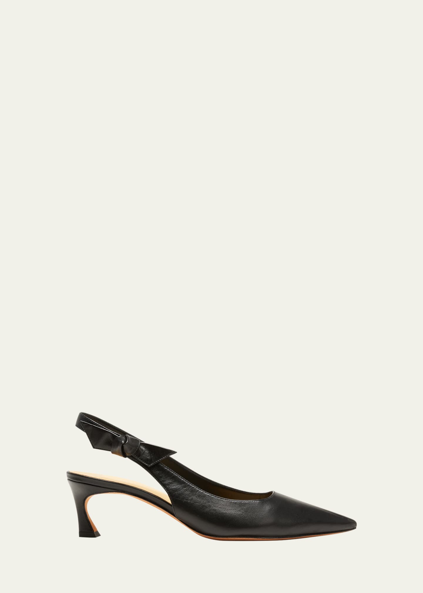 Alexandre Birman Clarita Knot Slingback Ballerina Pumps - Bergdorf Goodman