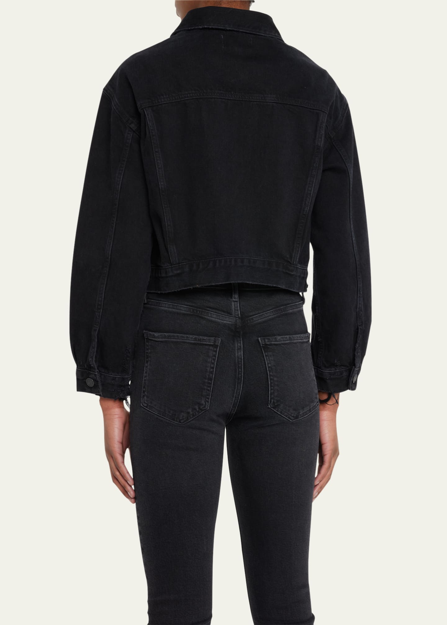 AGOLDE Charli Classic Denim Trucket Jacket - Bergdorf Goodman
