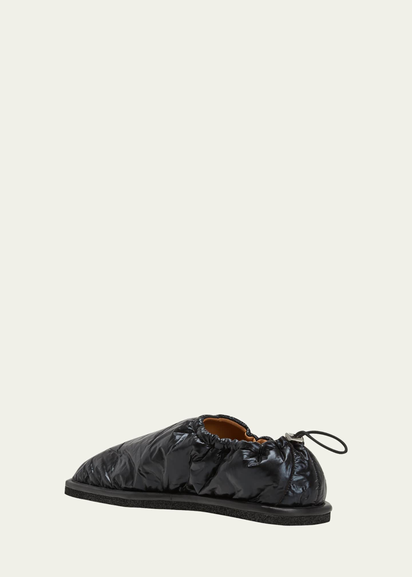 Dries Van Noten Men's Nylon Drawstring Slippers - Bergdorf Goodman