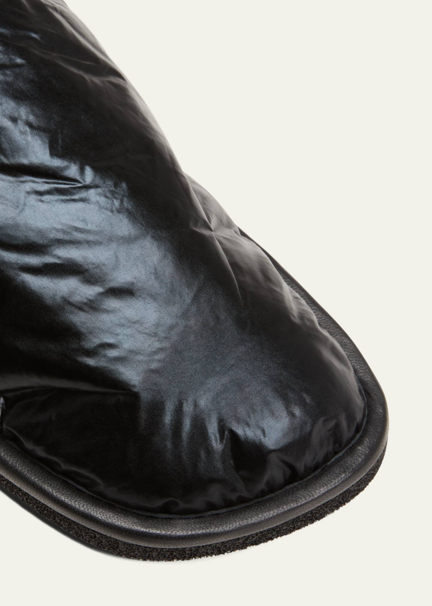 Dries Van Noten Men's Nylon Drawstring Slippers - Bergdorf Goodman