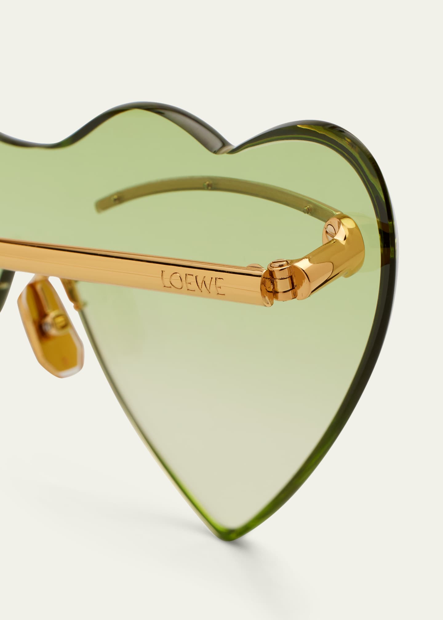 Loewe Heart Shaped Metal Cat Eye Sunglasses Bergdorf Goodman
