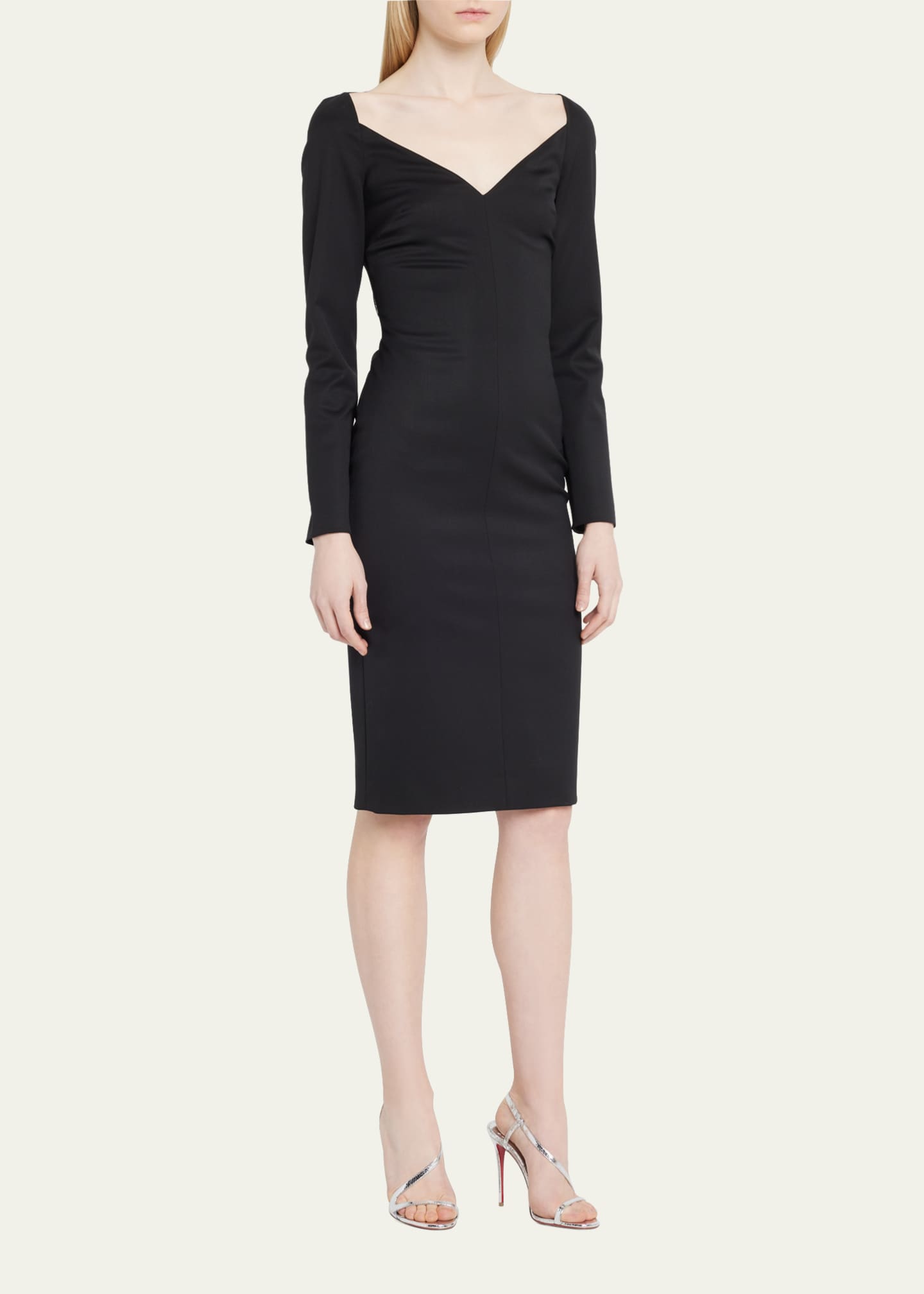 Christian Louboutin Rosalie Metallic Red Sole Stiletto Sandals ...