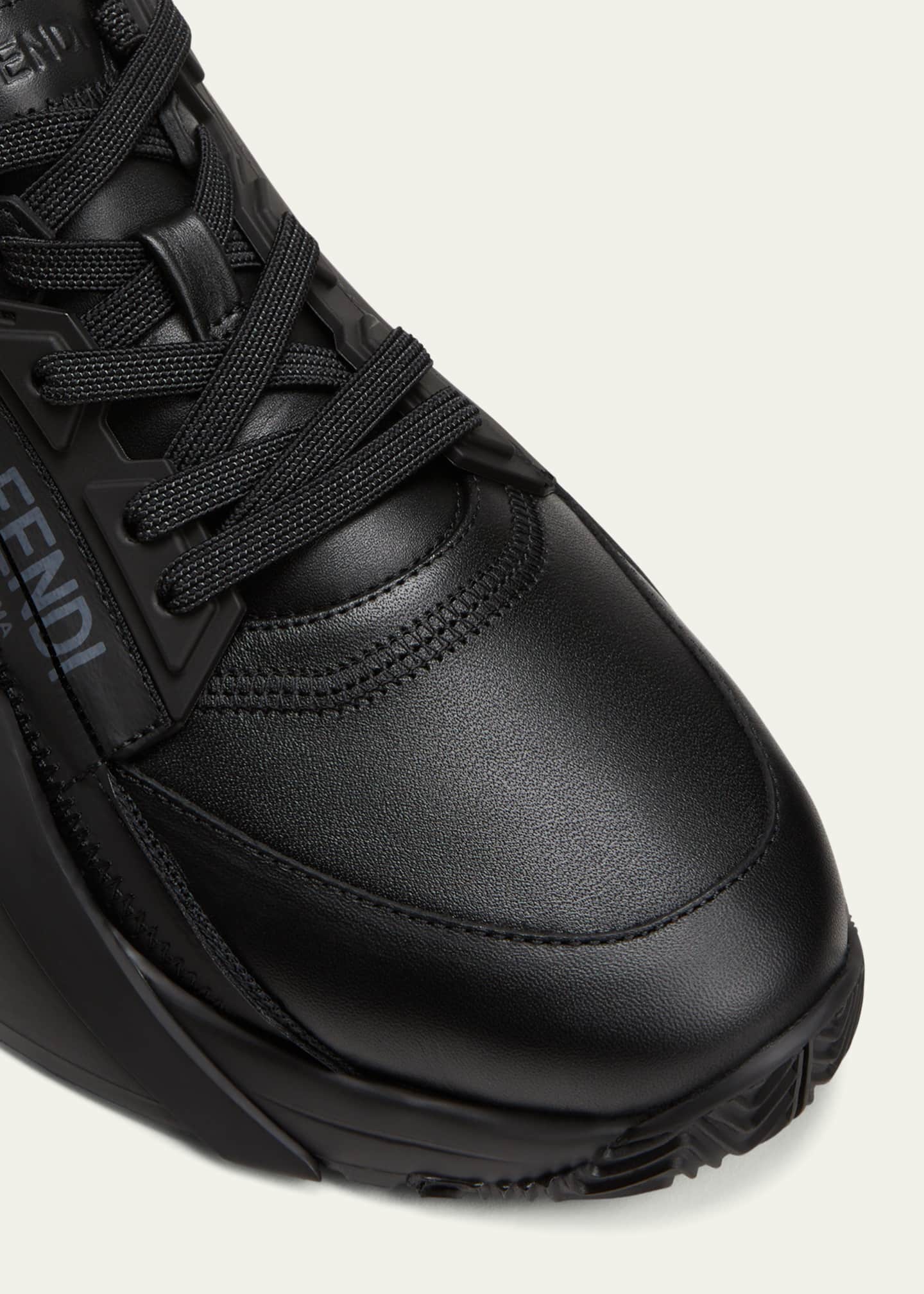 Fendi Flow Side-Zip Trainer Sneakers - Bergdorf Goodman