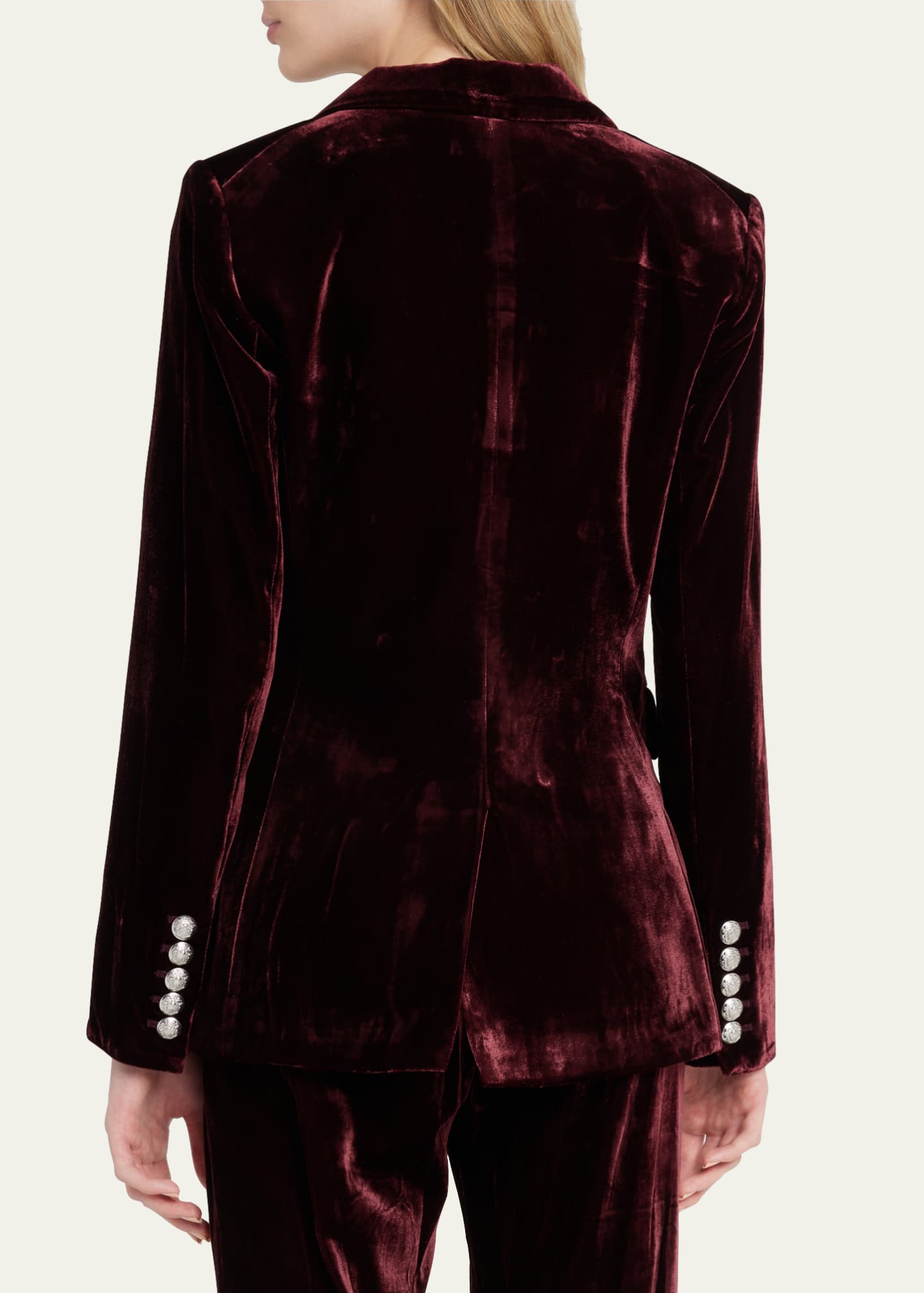 Veronica Beard Gaya Velvet Dickey Jacket - Bergdorf Goodman