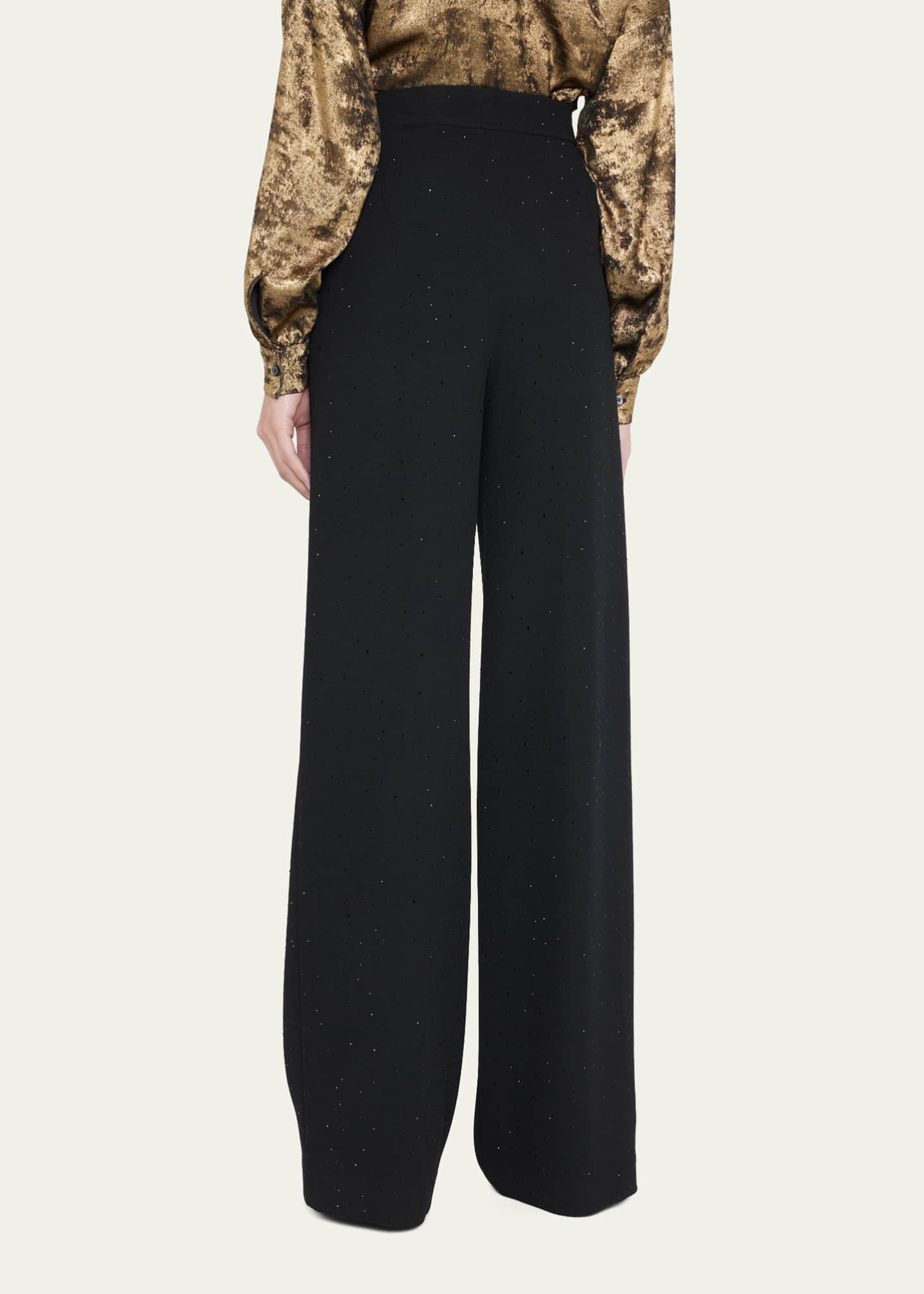 Libertine Star Dust High-Rise Wide-Leg Pants - Bergdorf Goodman