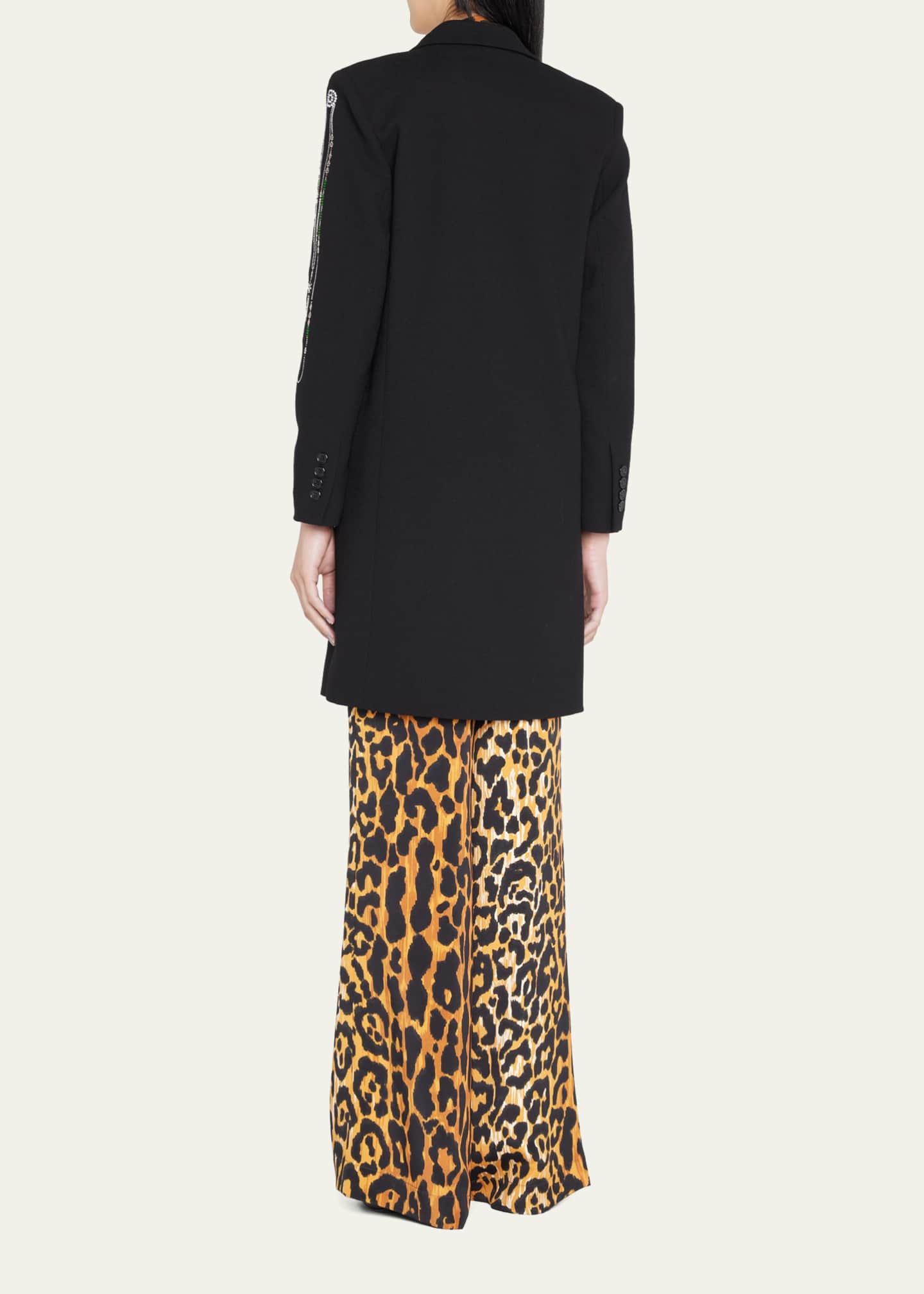 Libertine Necklace Gallery Double-Breasted Coat - Bergdorf Goodman