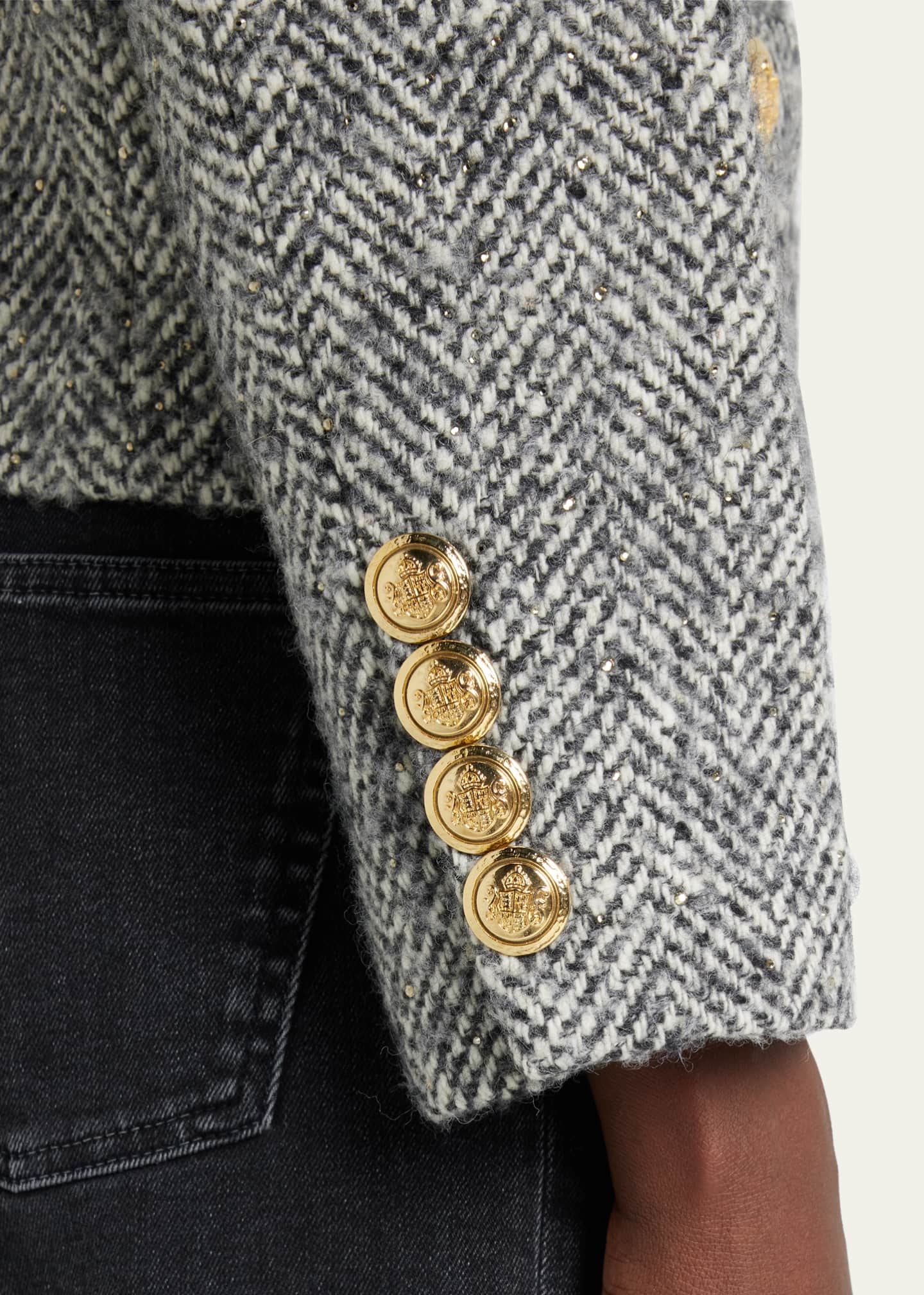 Libertine Star Dust Grey Deneuve Jacket - Bergdorf Goodman