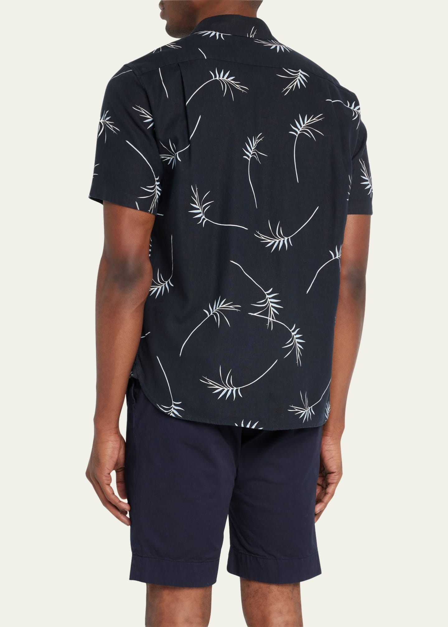 Vince Men's Willow Leaf Camp Shirt - Bergdorf Goodman