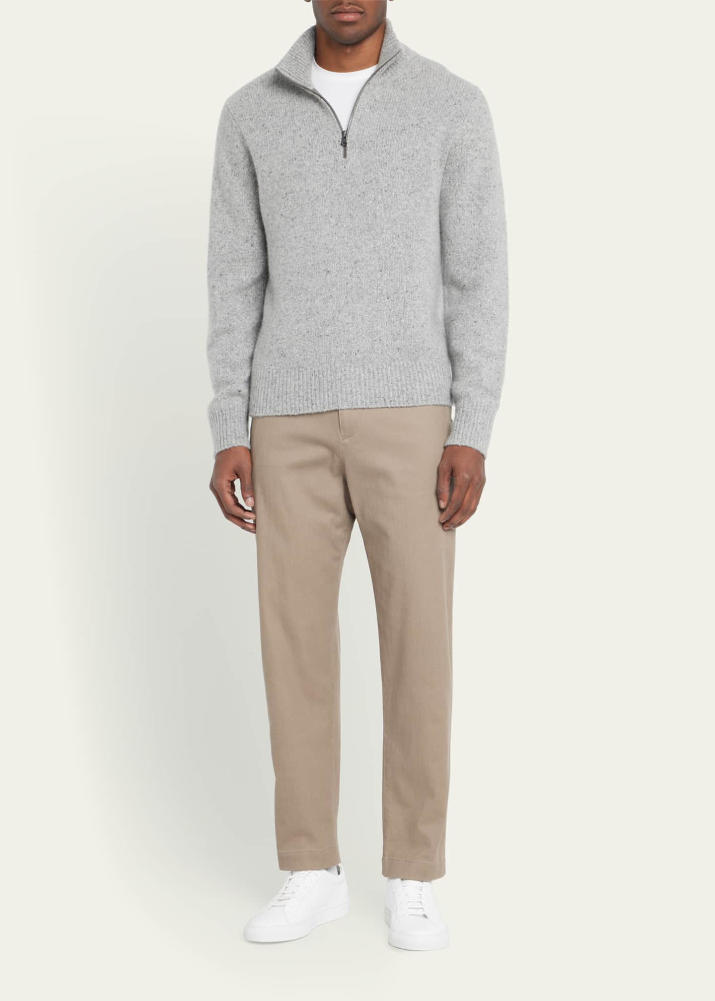 Vince Men's Relaxed Stretch-Cotton Painter Pants - Bergdorf Goodman